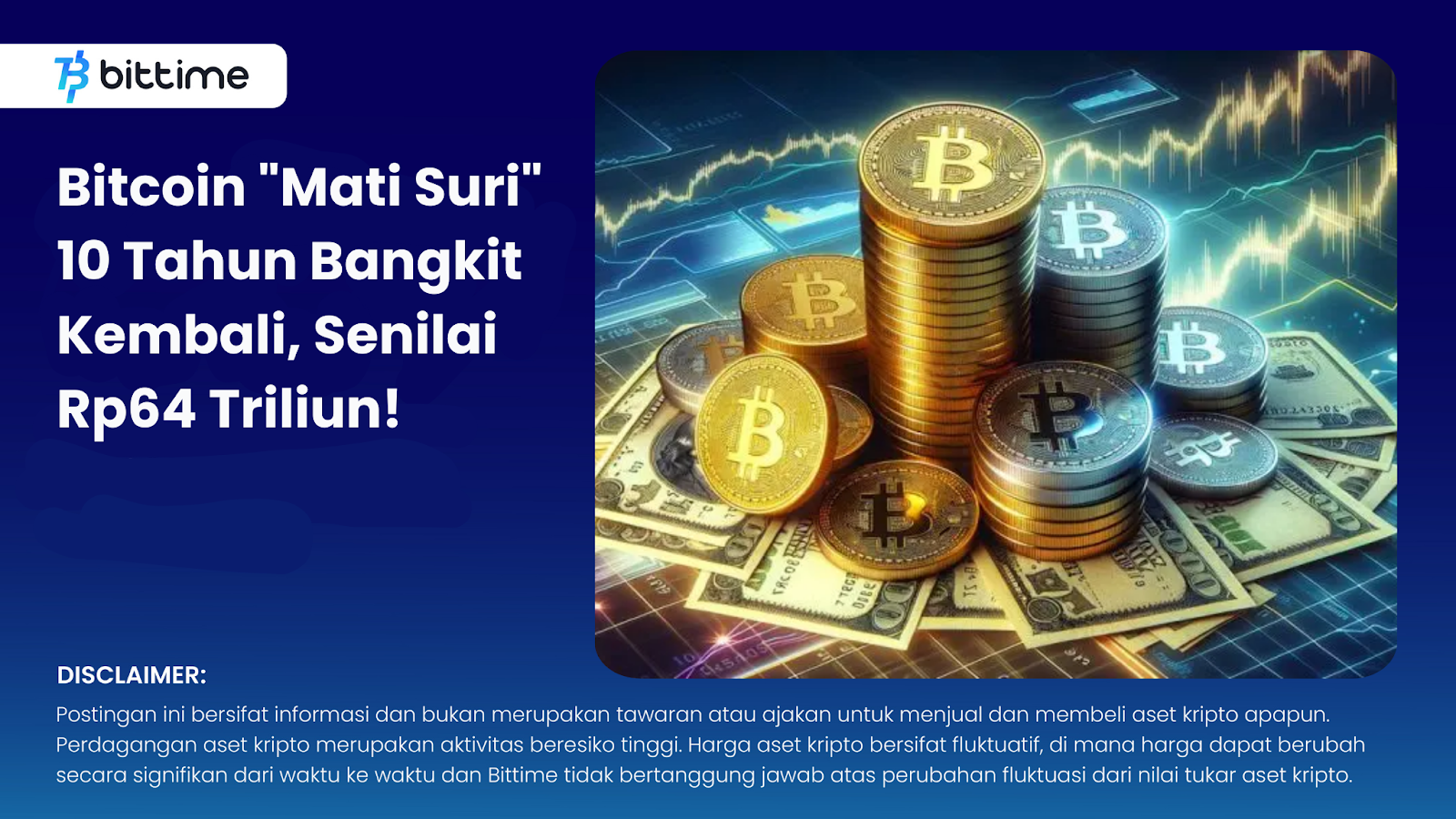 10 Years of "Suspendered Death" Bitcoin Revives, Worth IDR 64 Trillion ...