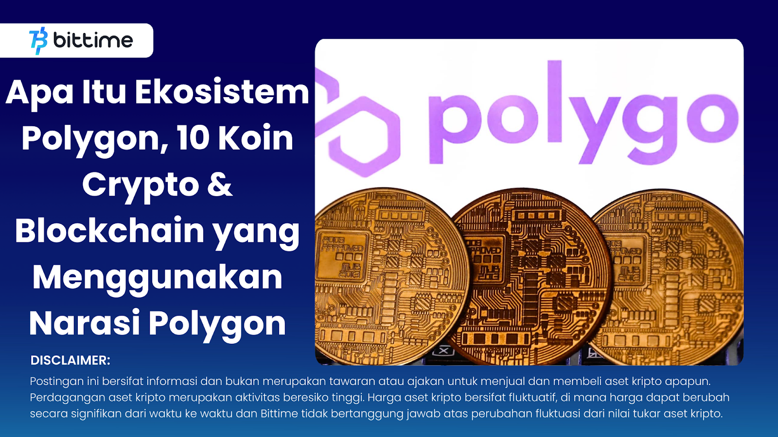 Apa Itu Ekosistem Polygon, 10 Koin Crypto & Blockchain yang Menggunakan Narasi Polygon – Bittime