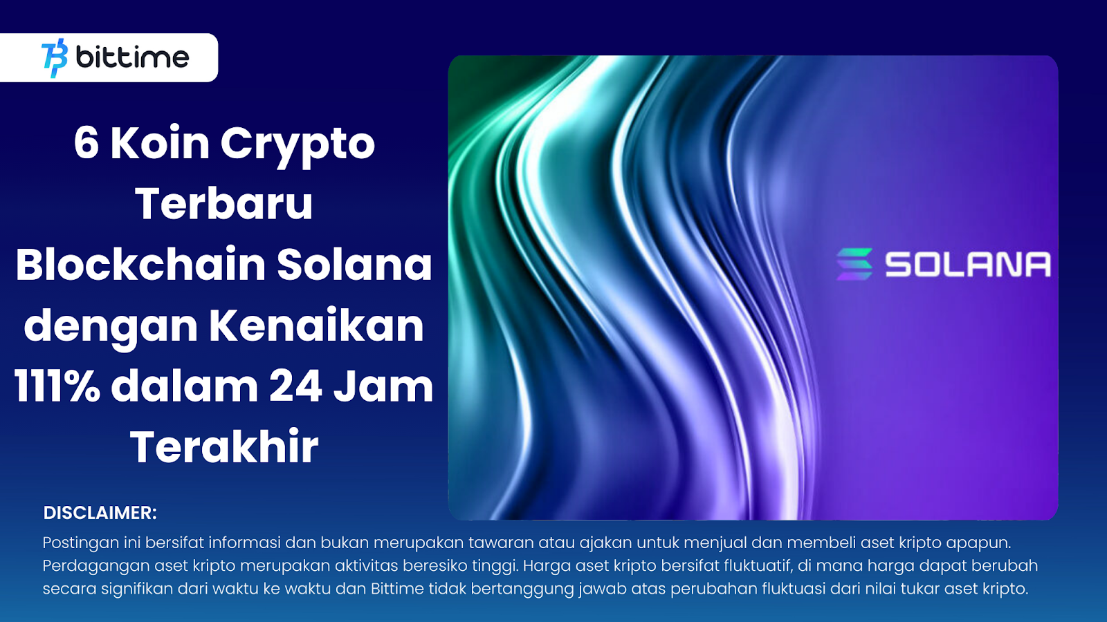 6 Newest Crypto Coins Blockchain Solana with a 111% Rise in the Last 24 ...