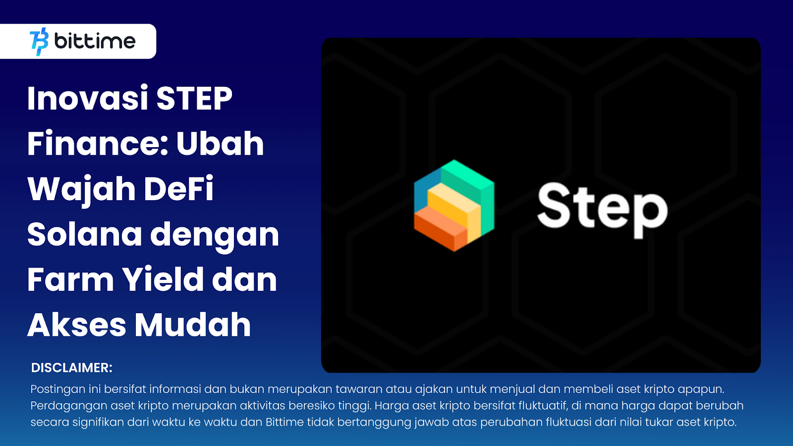 STEP Finance Innovation: Change the Face of Solana DeFi with Farm Yield and Easy Access – Bittime