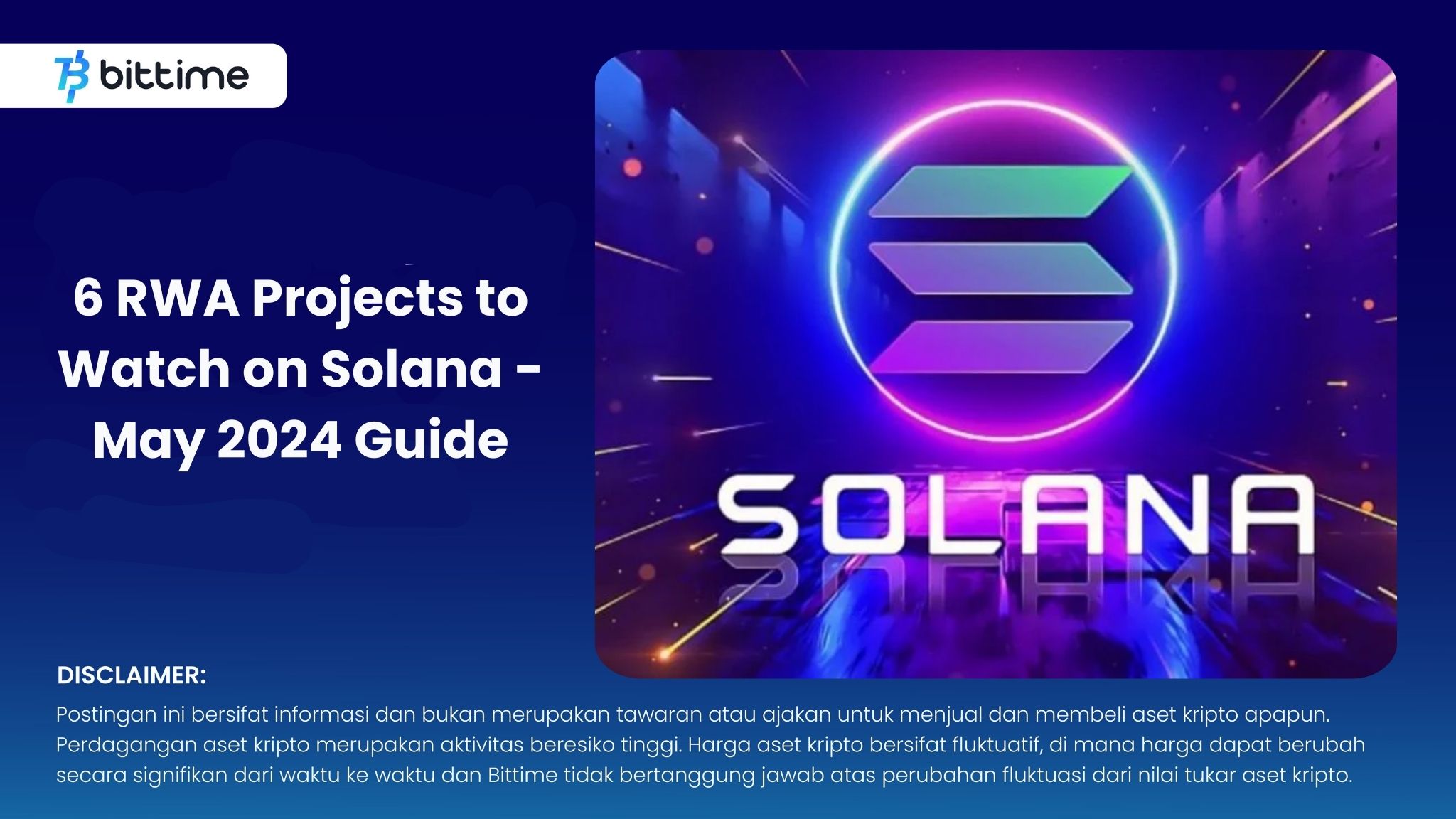 6 RWA Projects to Watch on Solana - May 2024 Guide – Bittime