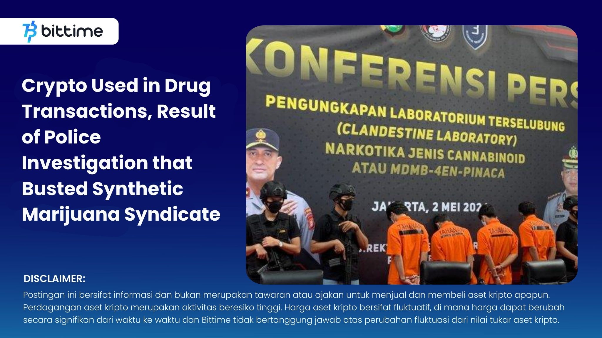 Crypto Used in Drug Transactions, Result of Police Investigation that ...