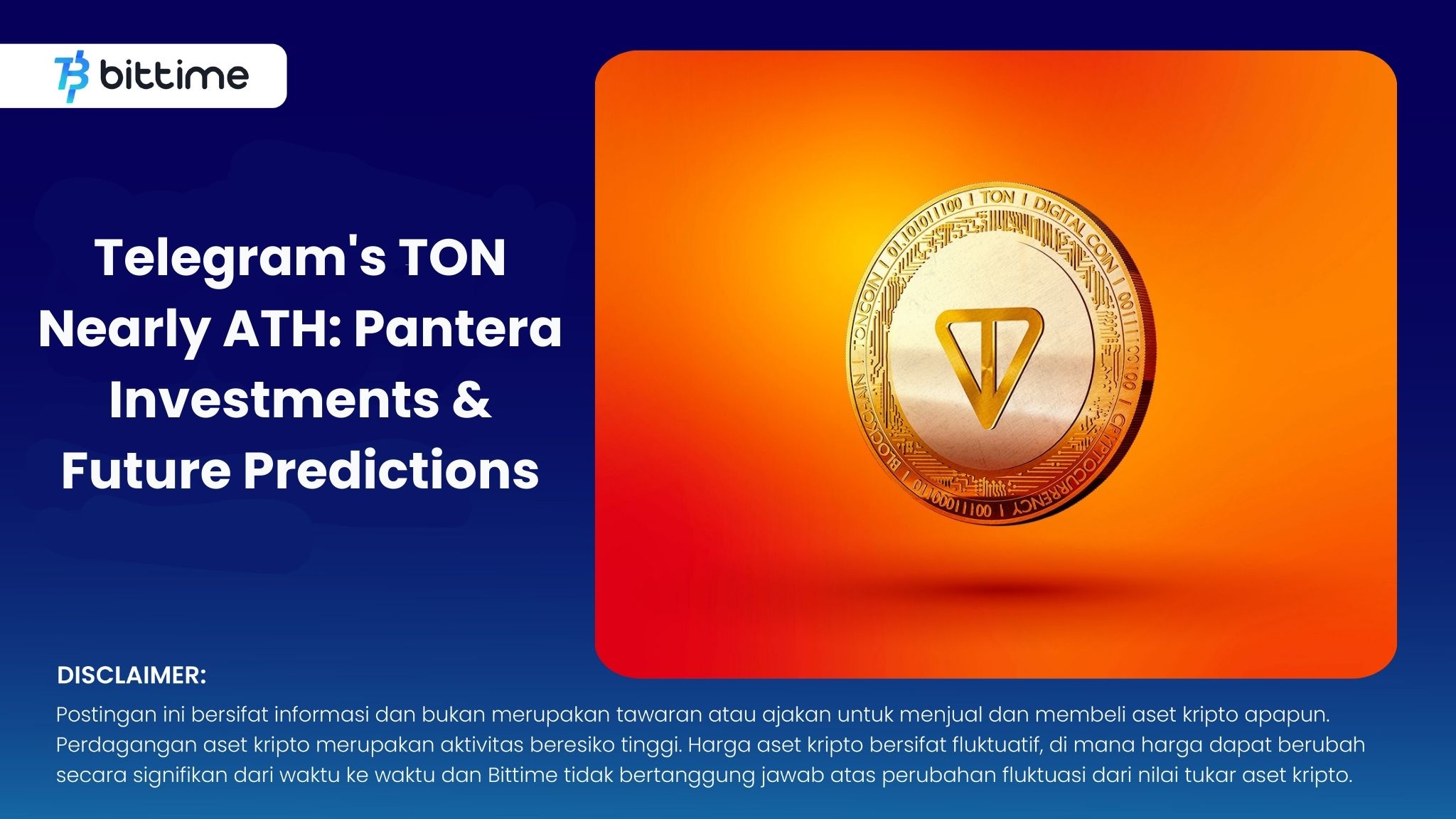 Telegram's TON Nearly ATH: Pantera Investments & Future Predictions – Bittime