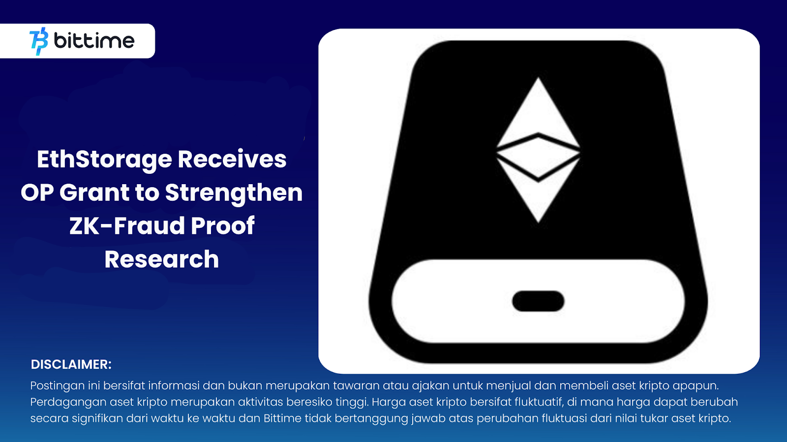 EthStorage Receives OP Grant to Strengthen ZK-Fraud Proof Research – Bittime