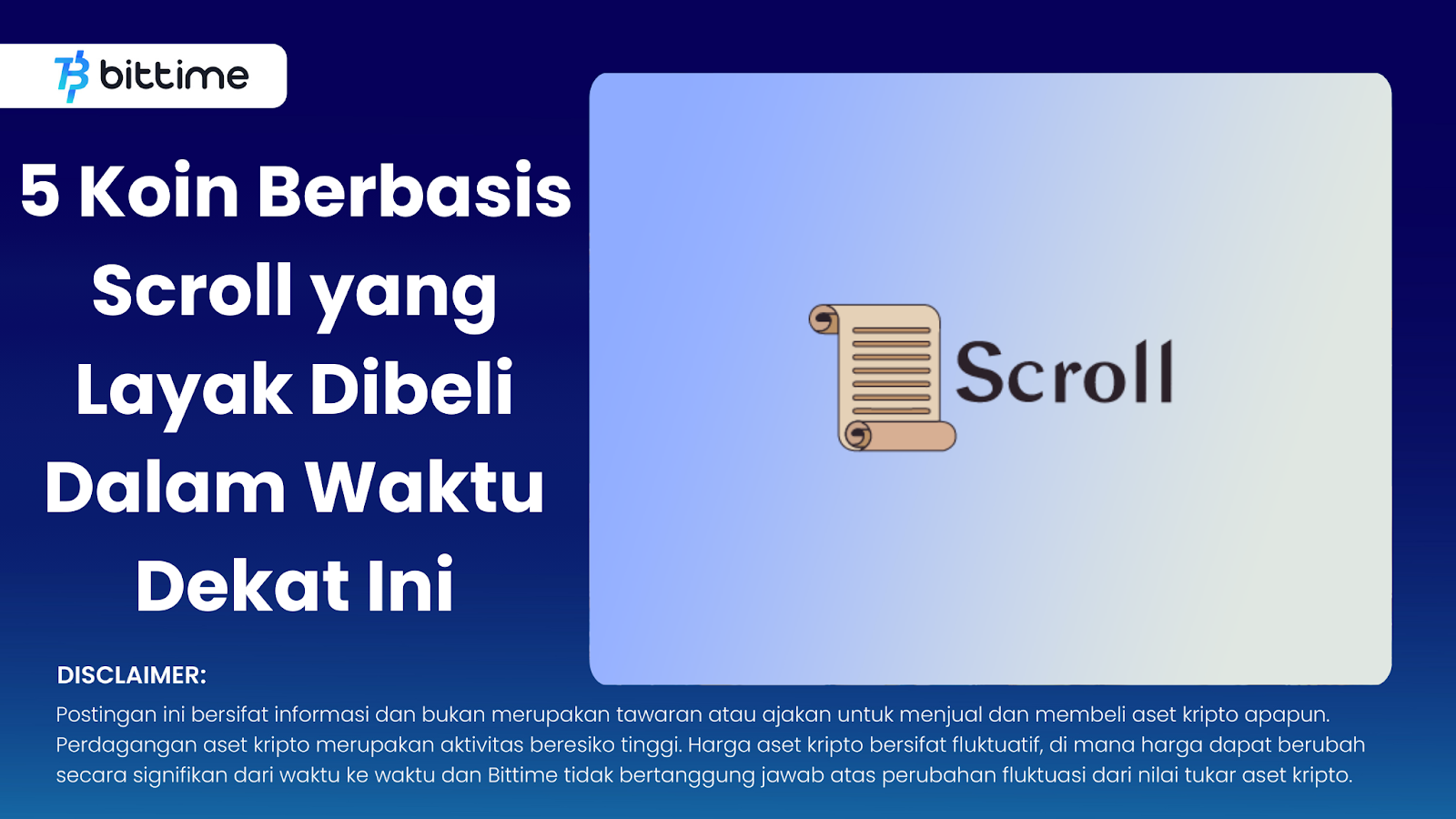 5 Scroll-Based Coins Worth Buying in the Near Future – Bittime