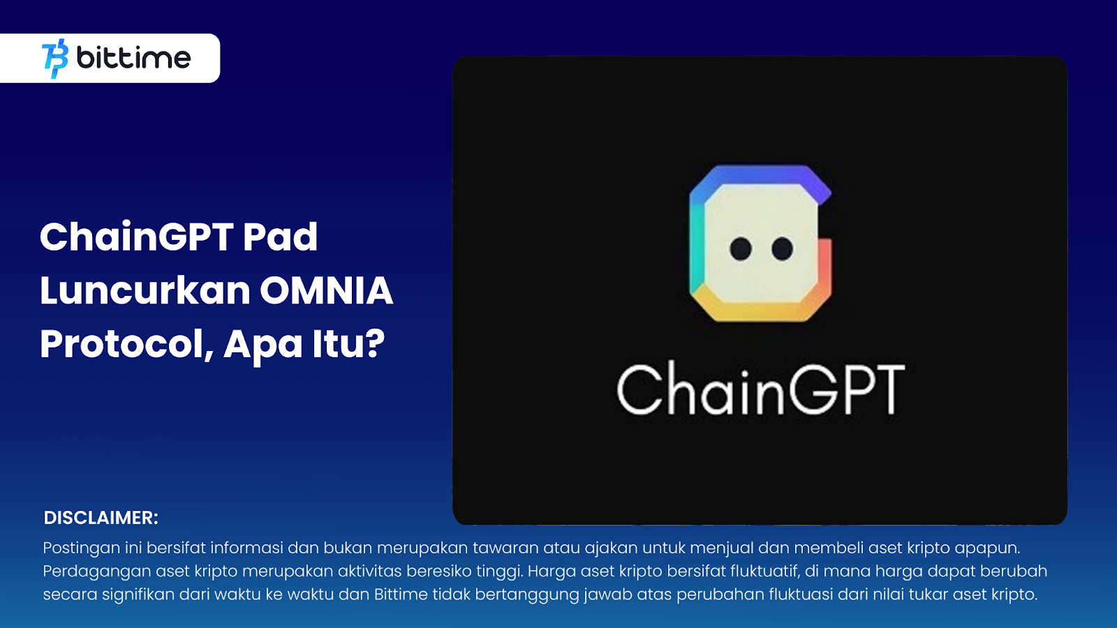 ChainGPT Pad Launches OMNIA Protocol, What Is It? – Bittime