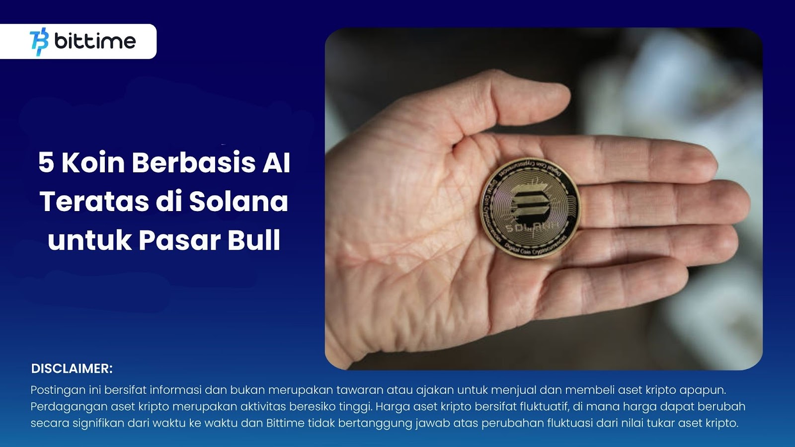 5 Koin Berbasis AI Teratas di Solana untuk Pasar Bull – Bittime