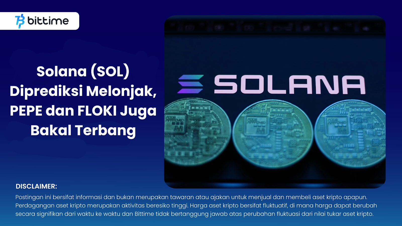 Solana (SOL) Predicted to Surge, PEPE and FLOKI Will Also Fly – Bittime