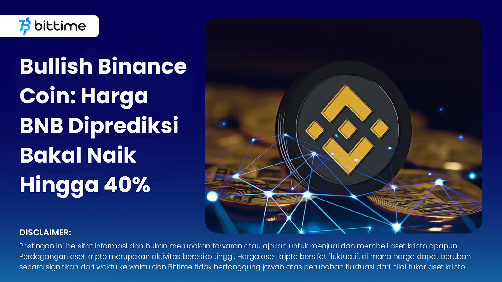 Bullish Binance Coin: BNB Price Predicted to Rise Up to 40% – Bittime