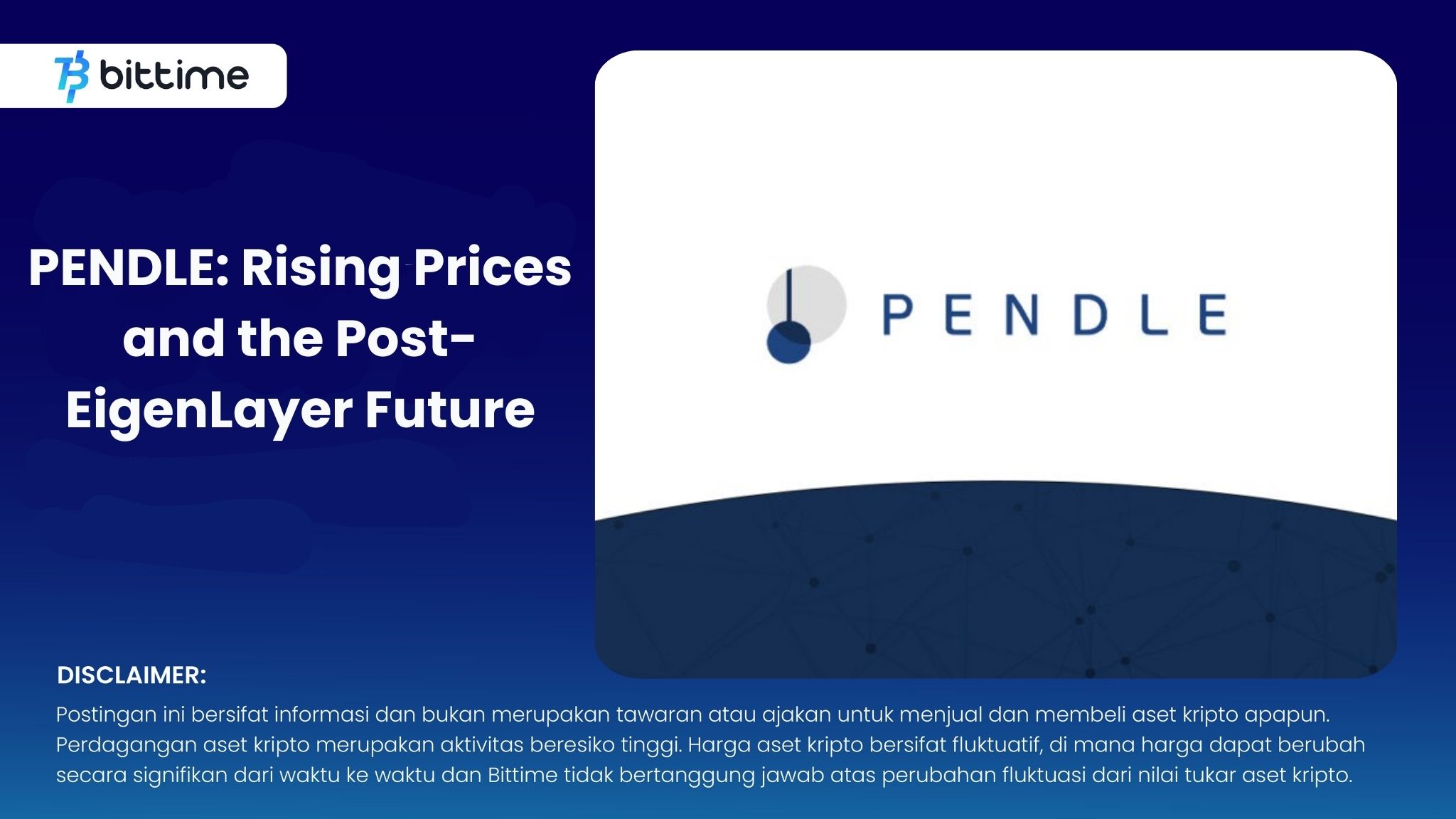 PENDLE: Rising Prices and the Post-EigenLayer Future – Bittime