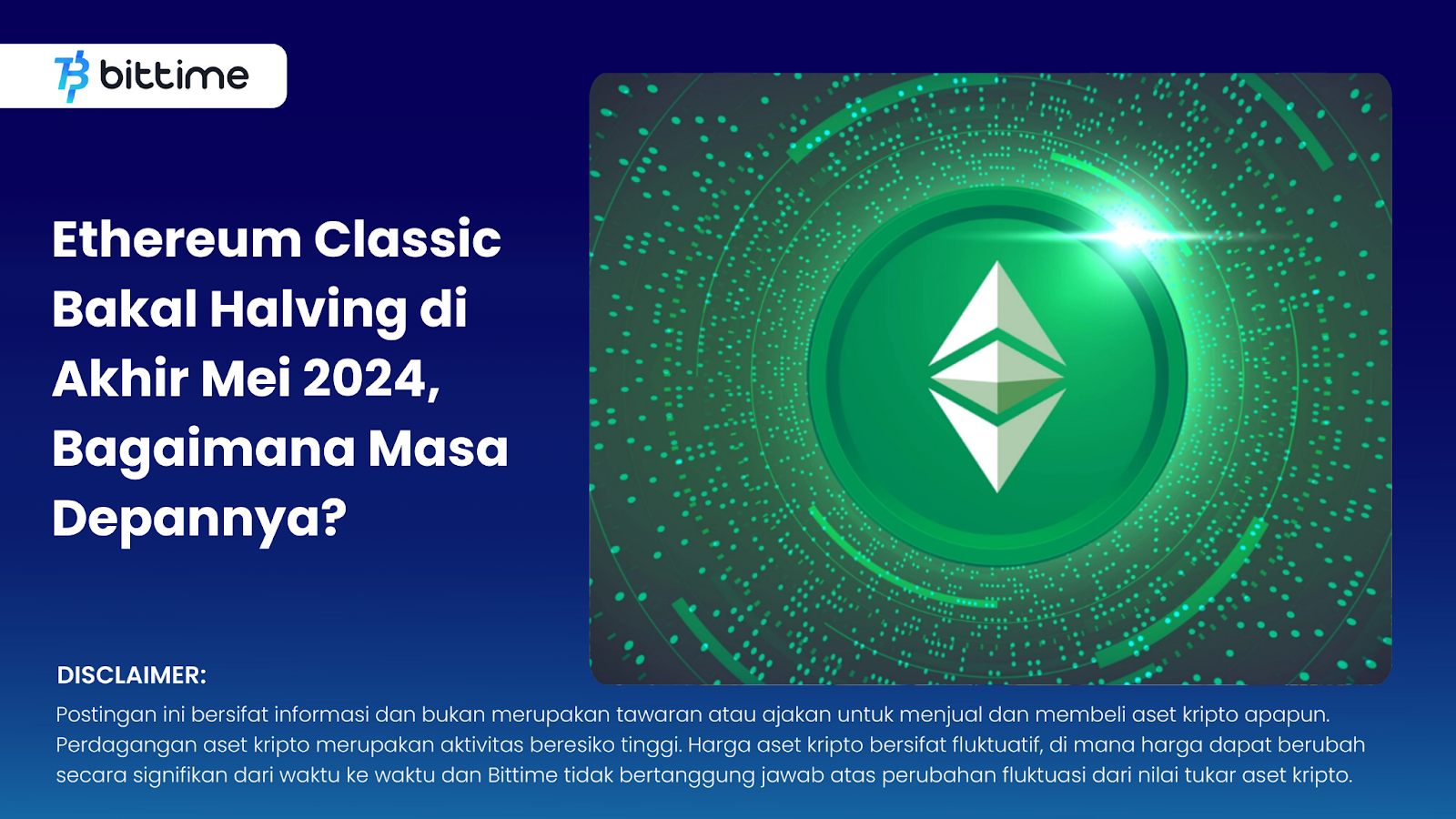 Ethereum Classic Will Halving at the End of May 2024, What's the Future ...