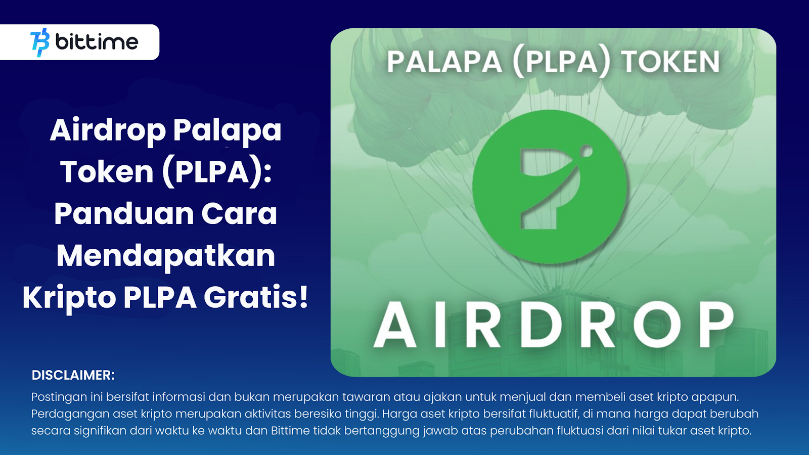 Palapa Token (PLPA) Airdrop: Guide on How to Get Free PLPA Crypto ...