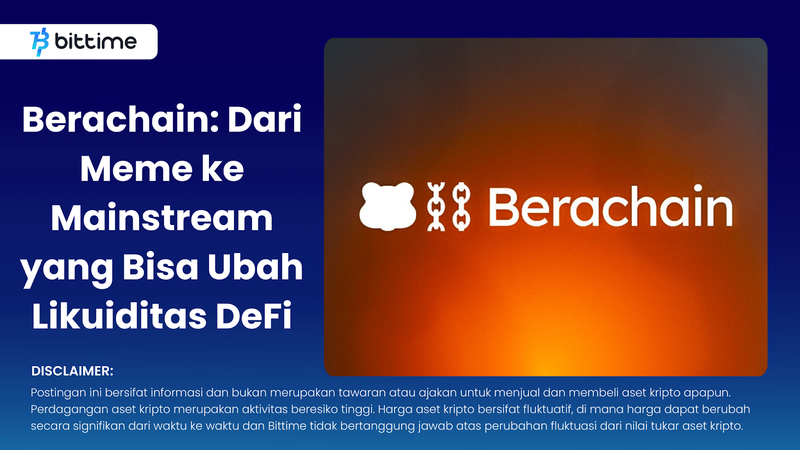 Berachain: From Meme to Mainstream That Could Change DeFi Liquidity – Bittime