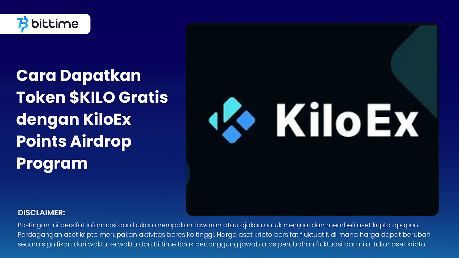 How to Get Free $KILO Tokens with the KiloEx Points Airdrop Program ...