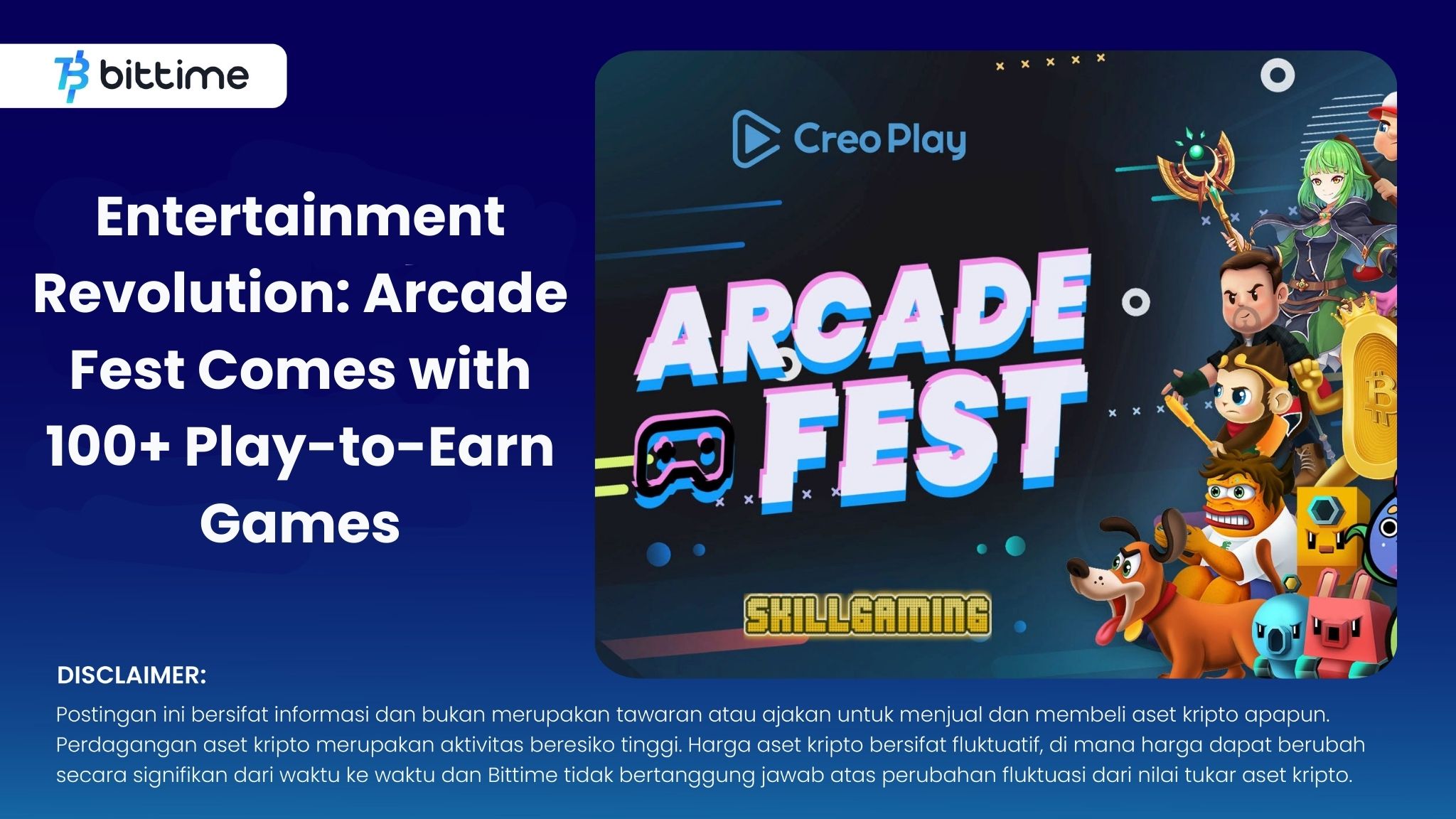 Entertainment Revolution: Arcade Fest Comes with 100+ Play-to-Earn ...