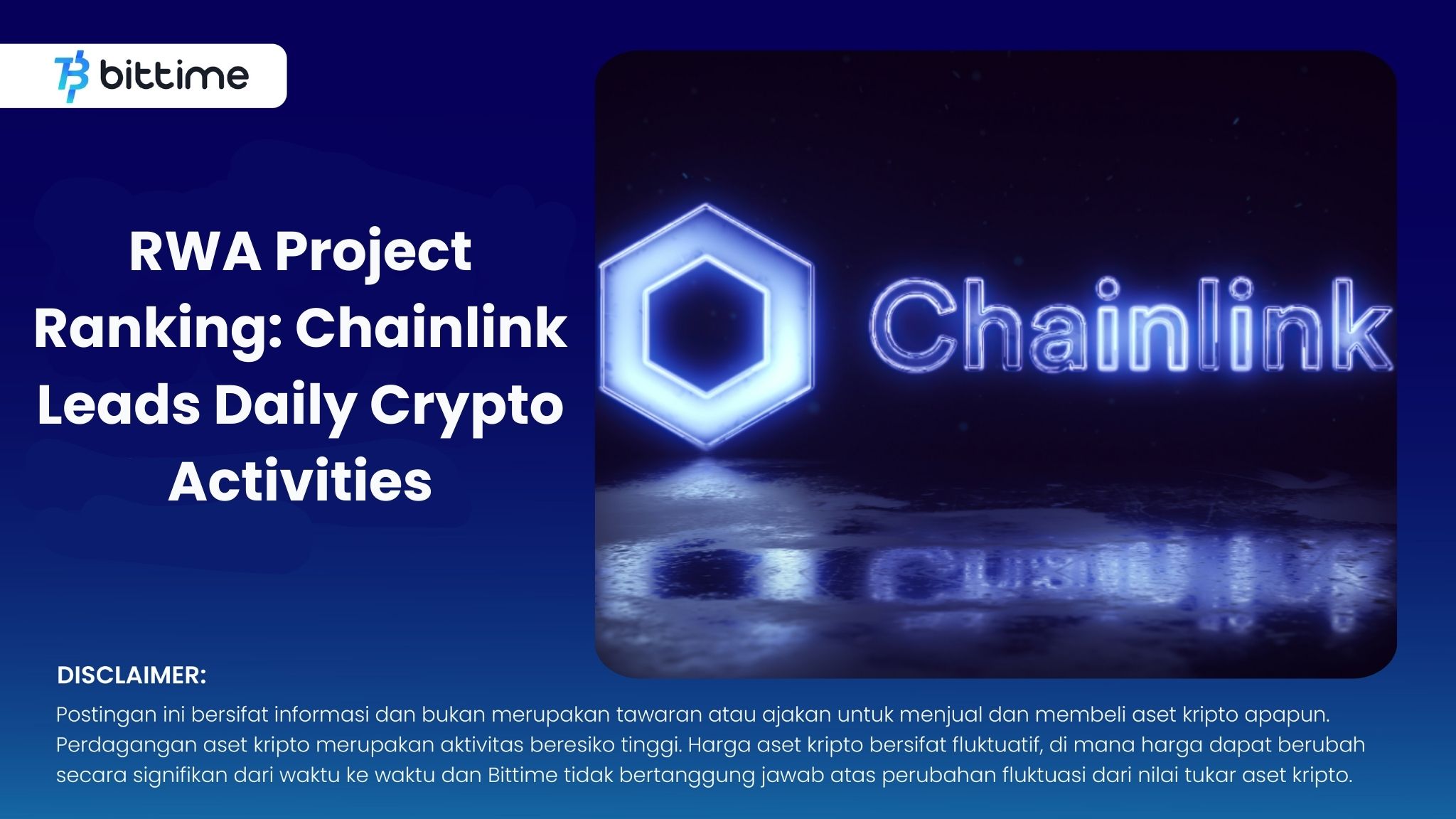 RWA Project Ranking: Chainlink Leads Daily Crypto Activities – Bittime