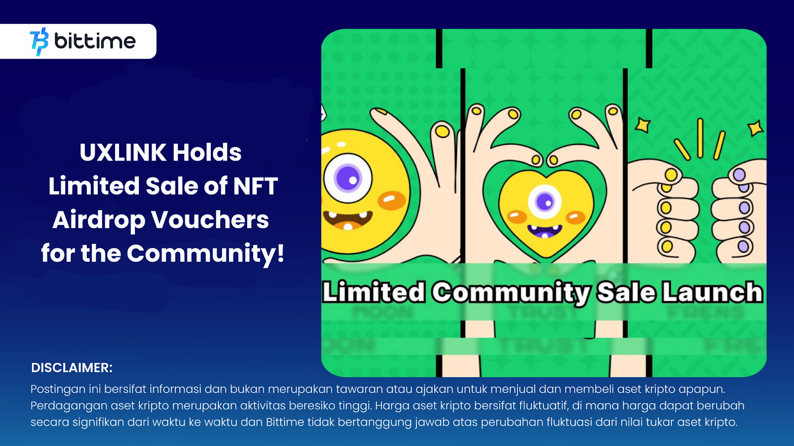UXLINK Holds Limited Sale of NFT Airdrop Vouchers for the Community ...