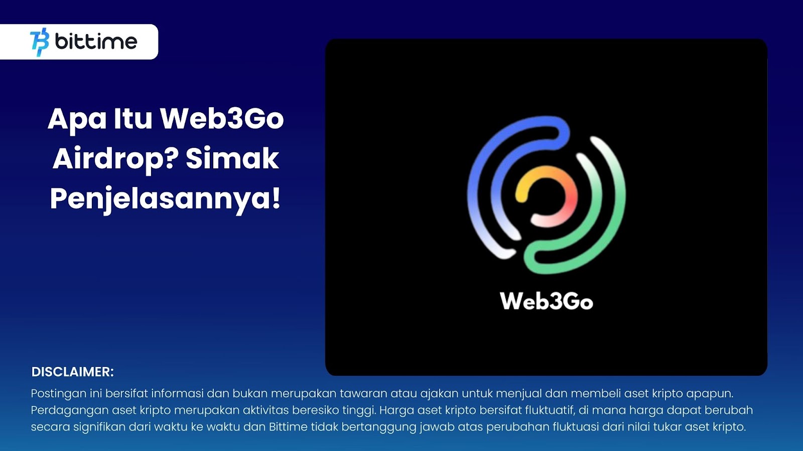 What is Web3Go Airdrop? Listen to the explanation! – Bittime