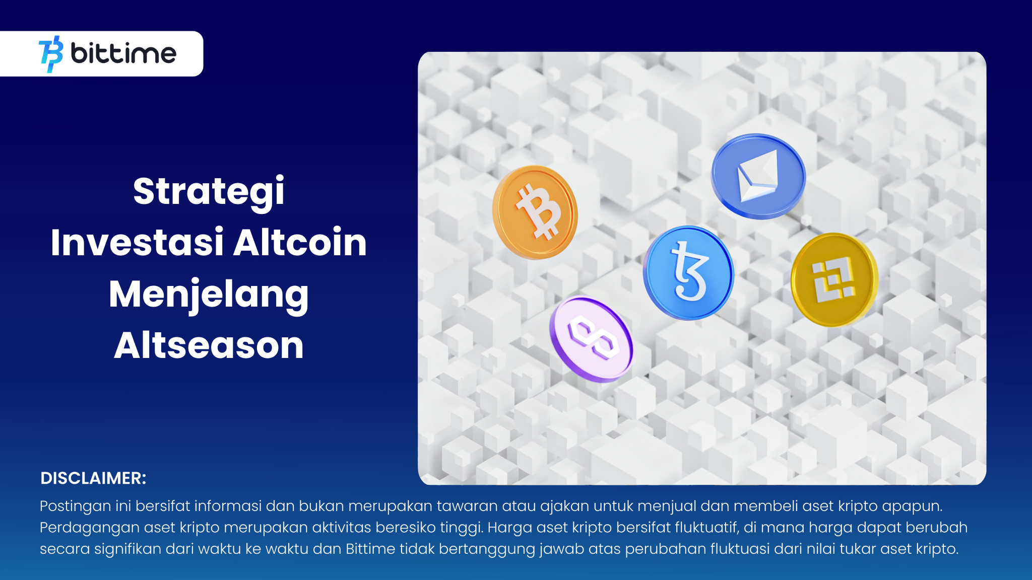 Altcoin Investment Strategy Ahead of Altseason – Bittime