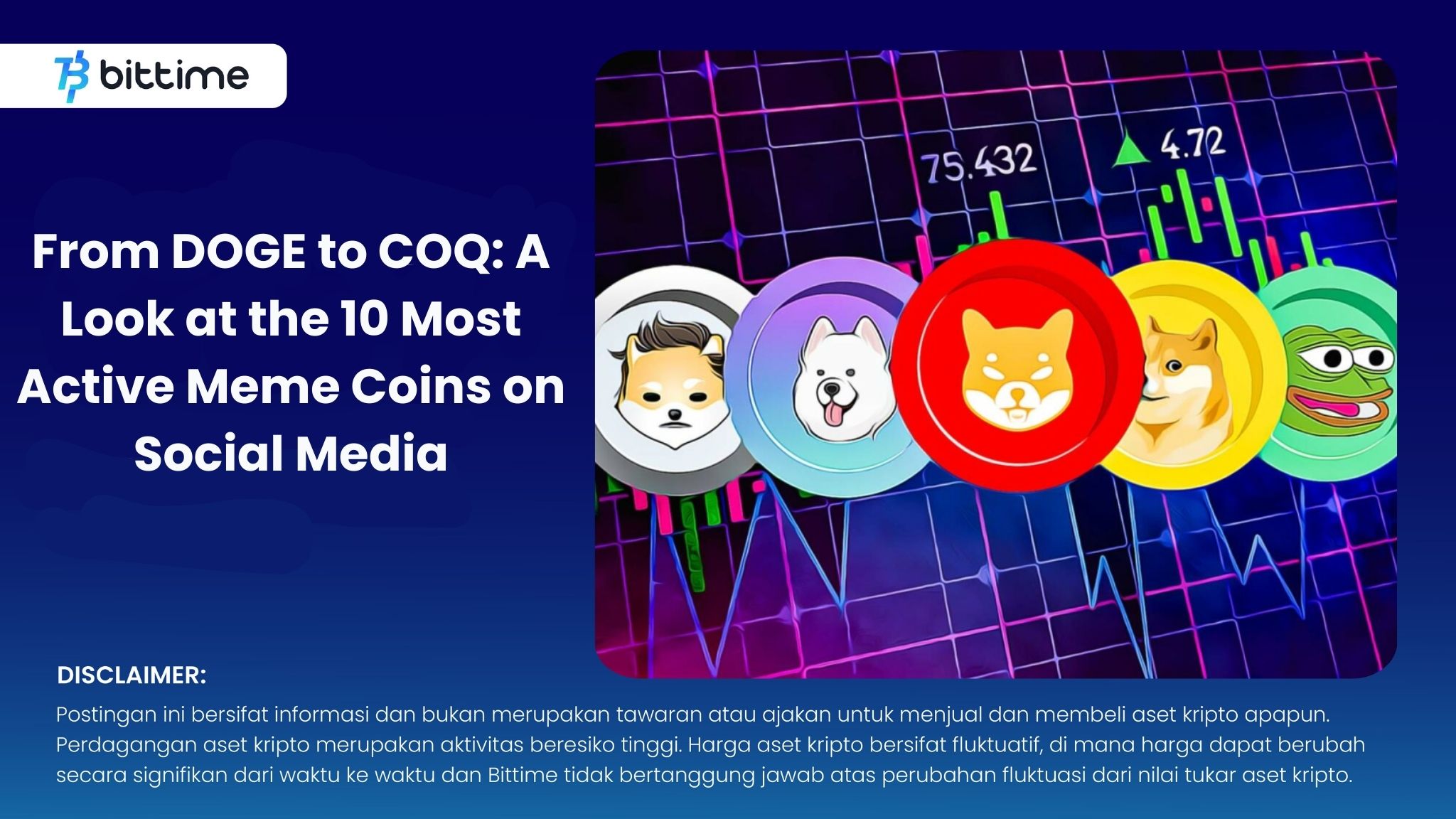 From DOGE to COQ: A Look at the 10 Most Active Meme Coins on Social ...