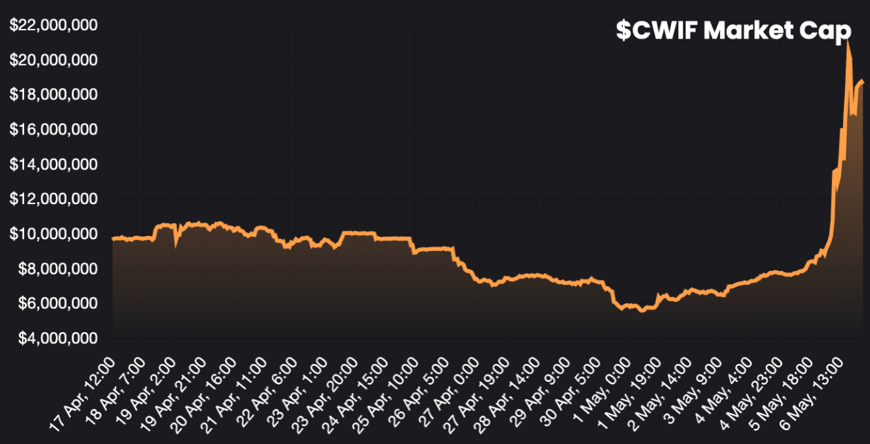 What is Catwifhat (CWIF)? Solana Cat Coin that Has Deflationary ...