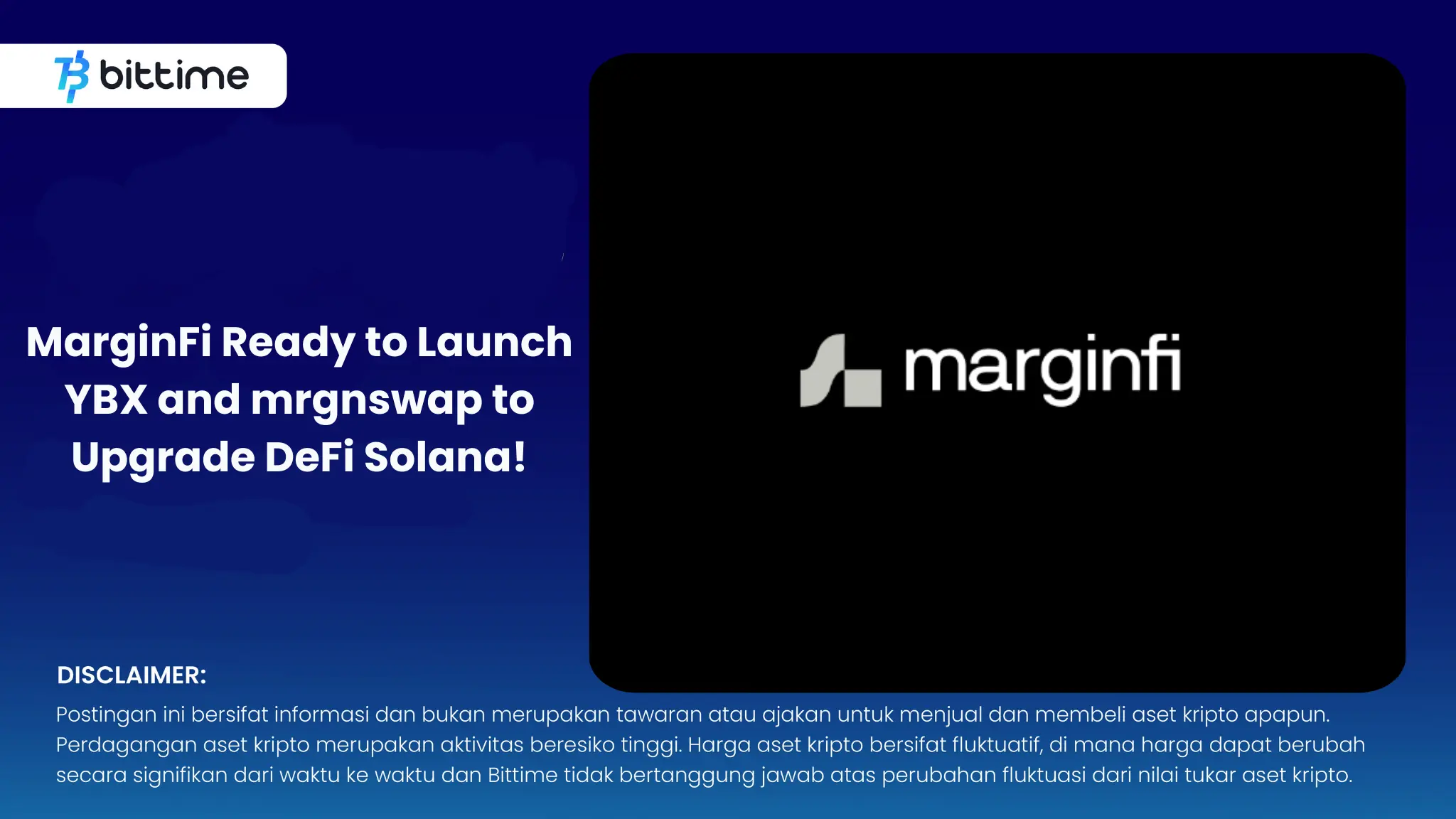 MarginFi Ready to Launch YBX and mrgnswap to Upgrade DeFi Solana! – Bittime