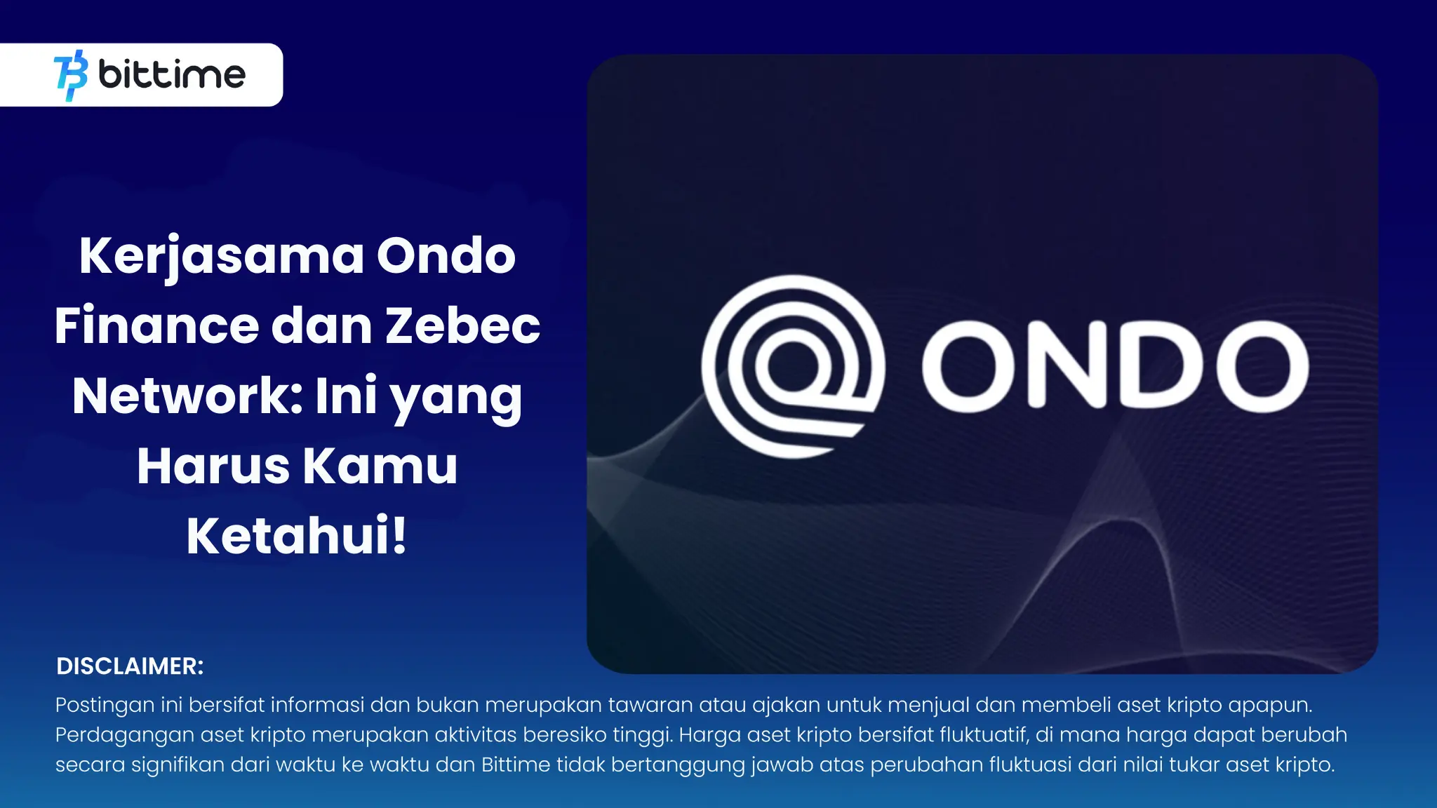 Ondo Finance and Zebec Network Cooperation: Here's What You Need to ...