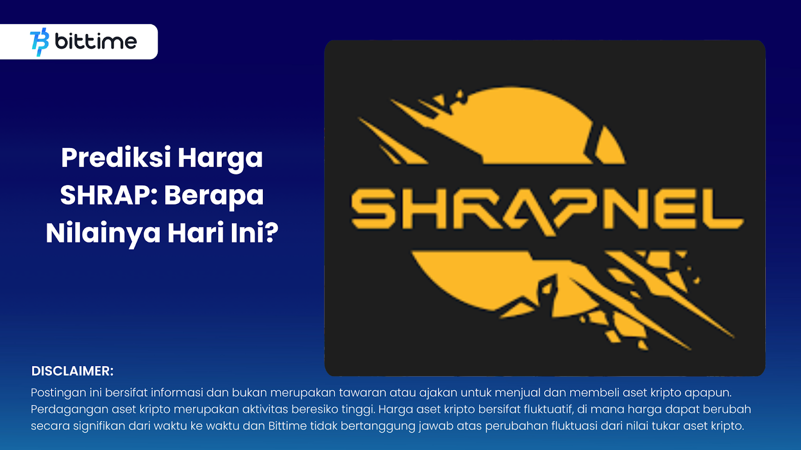 SHRAP Price Prediction: How Much Is It Worth Today? – Bittime