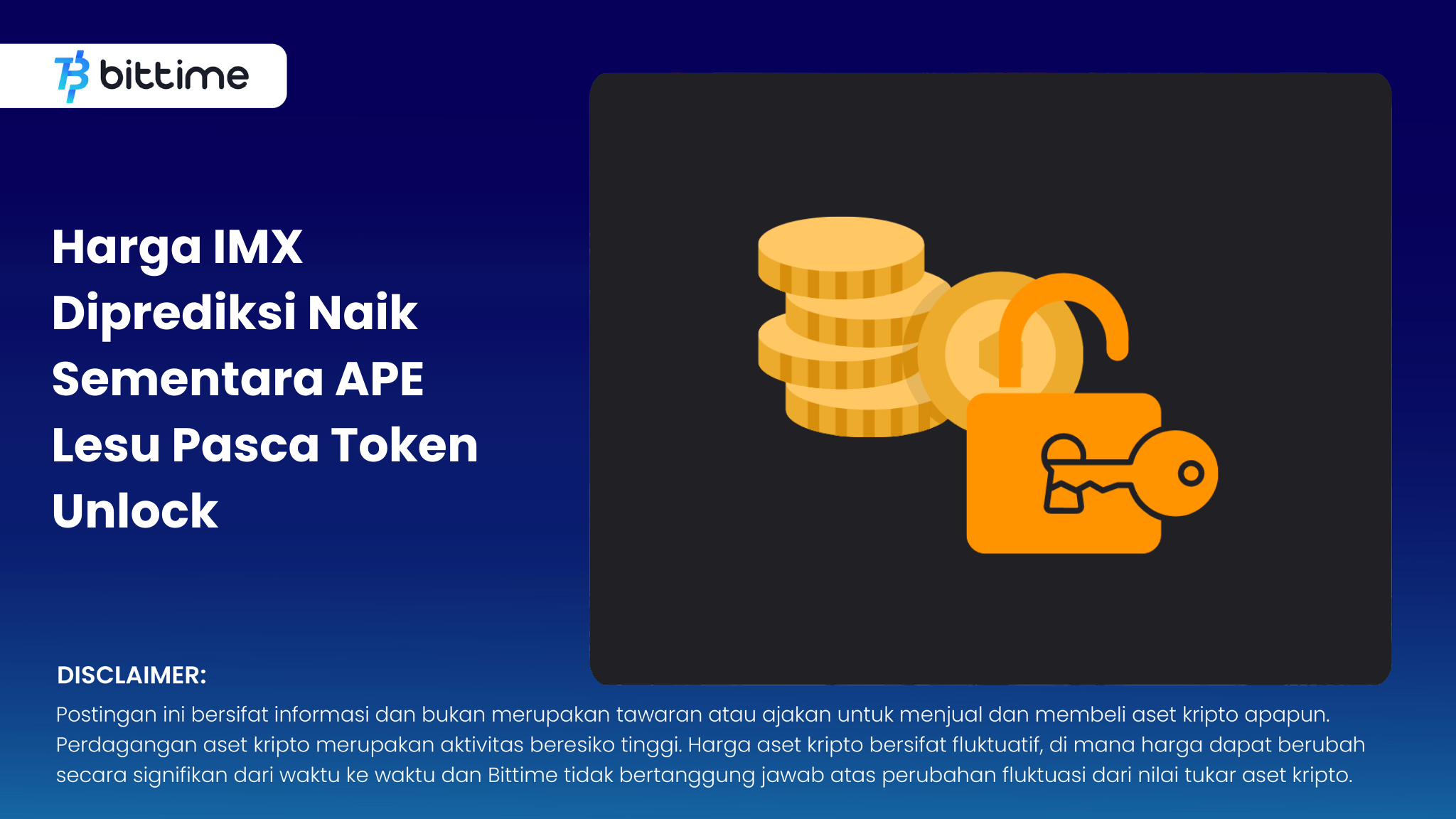 IMX Price Predicted to Rise While APE Sluggish Post Token Unlock – Bittime