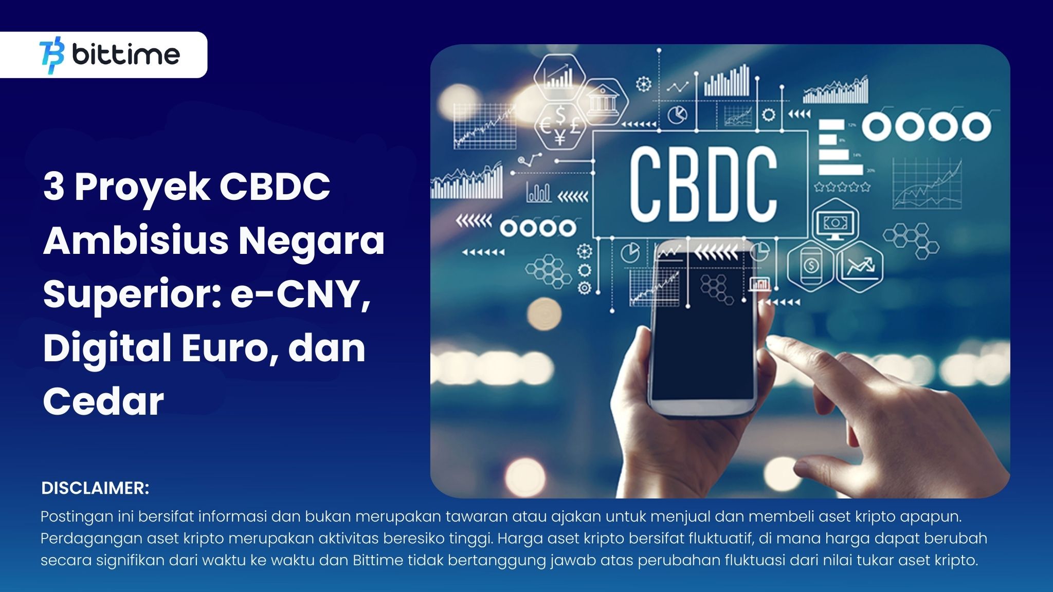 3 Proyek CBDC Ambisius Negara Superior: e-CNY, Digital Euro, dan Cedar – Bittime
