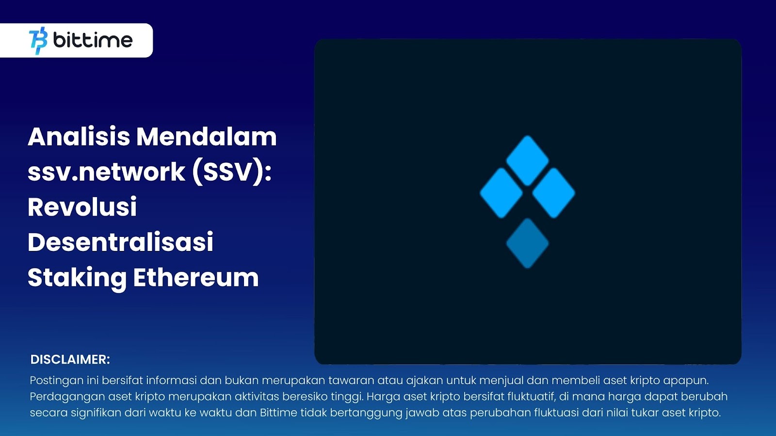 In-Depth Analysis of ssv.network (SSV): The Decentralized Ethereum Staking Revolution – Bittime