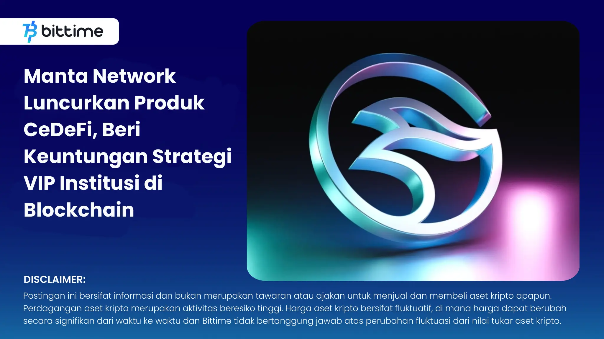 Manta Network Launches CeDeFi Product, Benefits Institutional VIP Strategy on Blockchain – Bittime