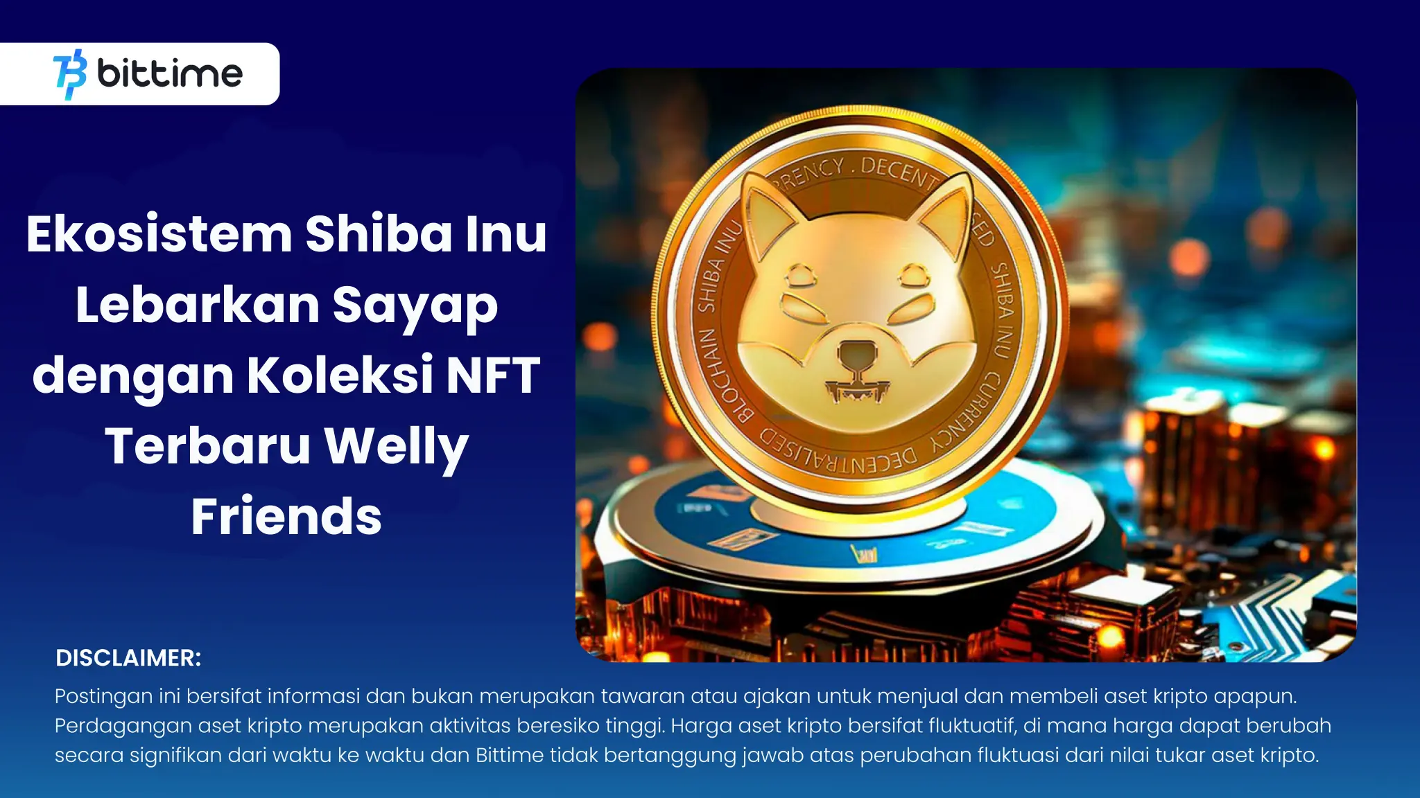 Shiba Inu Ecosystem Spreads Its Wings with Welly Friends' New NFT Collection – Bittime