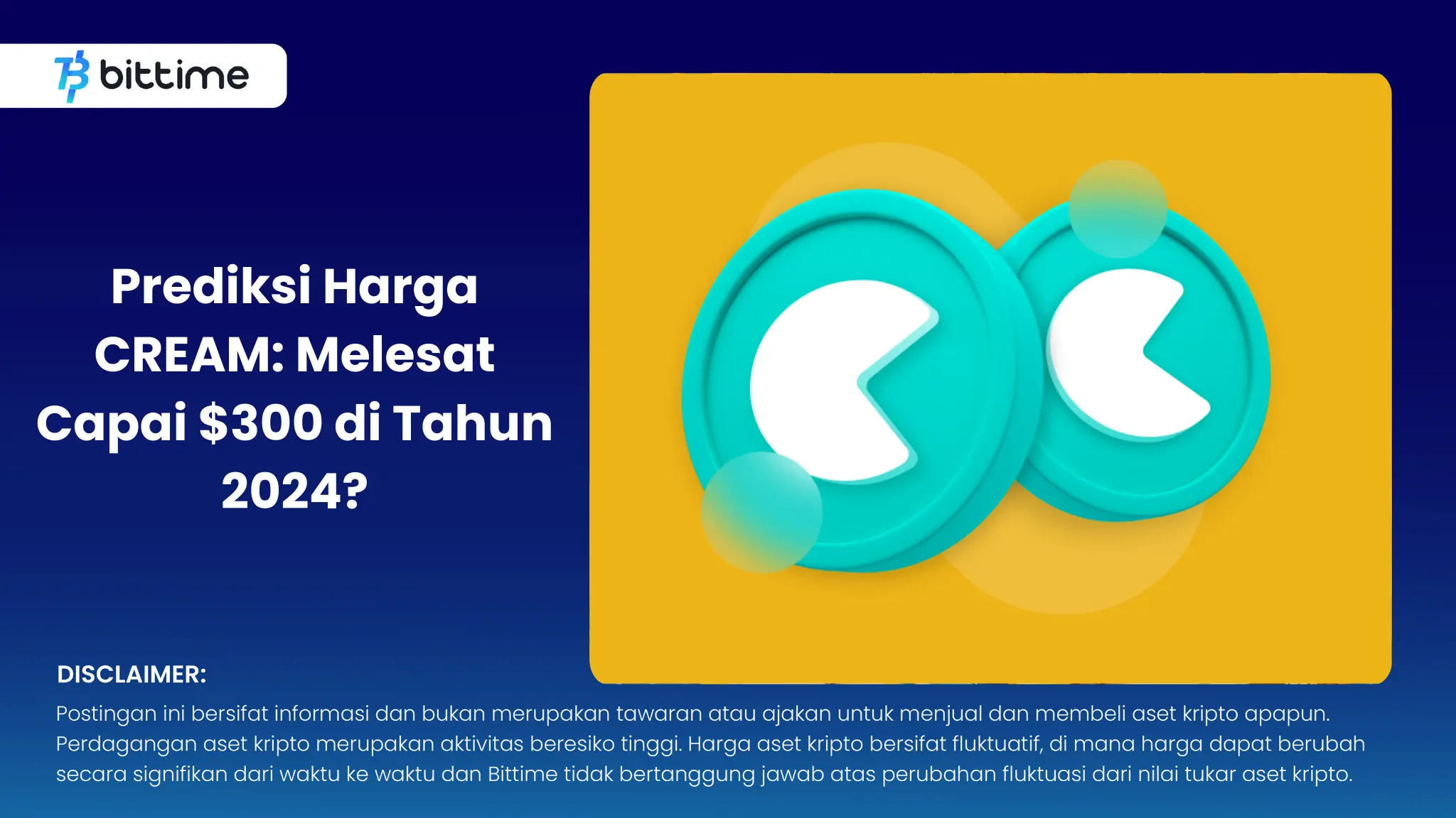 CREAM Price Prediction: Soaring to $300 in 2024? – Bittime