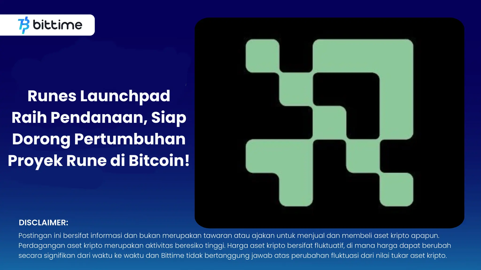 Runes Launchpad Raih Pendanaan, Siap Dorong Pertumbuhan Proyek Rune di Bitcoin! – Bittime
