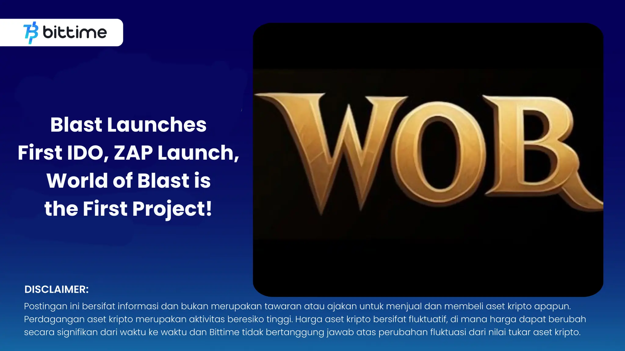 Blast Launches First IDO, ZAP Launch, World of Blast is the First Project – Bittime