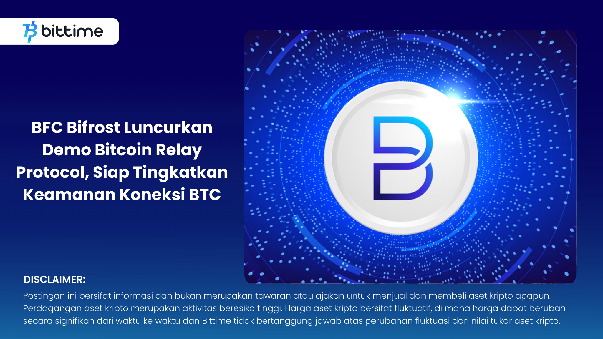 BFC Bifrost Launches Bitcoin Relay Protocol Demo, Ready to Improve BTC ...