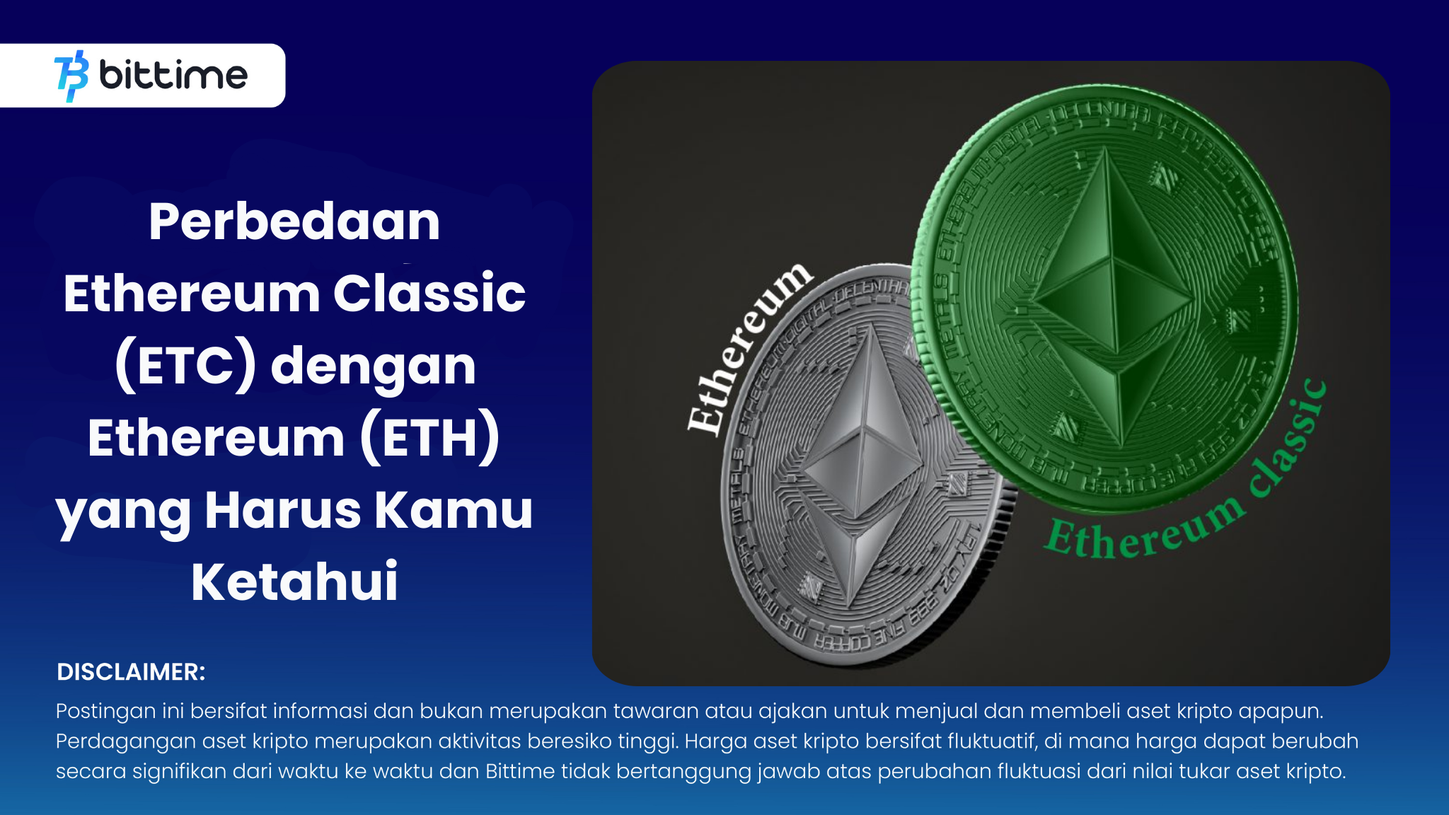 Differences Between Ethereum Classic (ETC) and Ethereum (ETH) You Should Know – Bittime