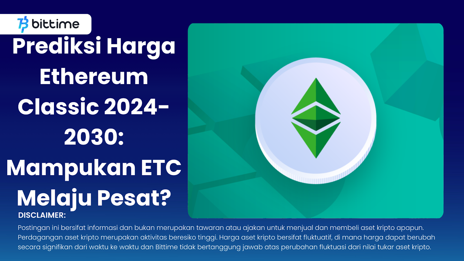 Ethereum Classic Price Prediction 2024-2030: Can ETC Go Fast? – Bittime