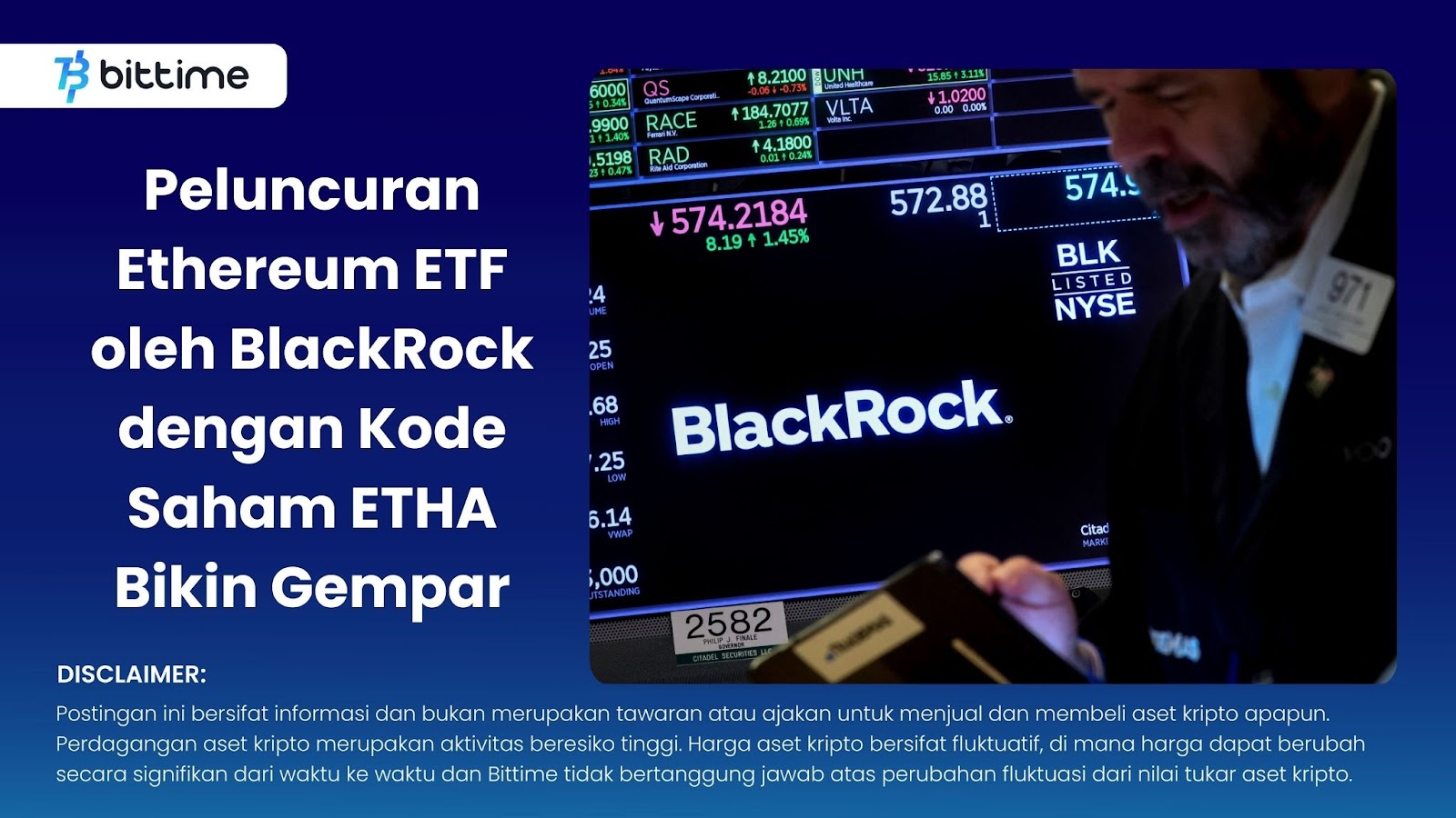 Peluncuran Ethereum ETF oleh BlackRock dengan Kode Saham ETHA Bikin ...