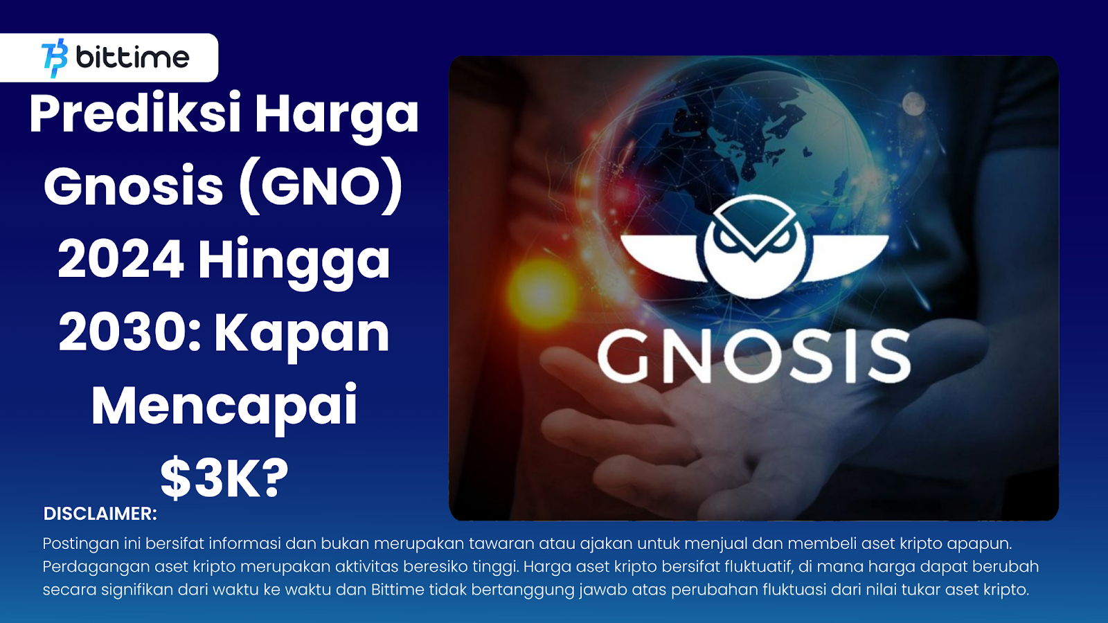 Gnosis (GNO) Price Prediction 2024 To 2030: When Will It Hit $3K? – Bittime