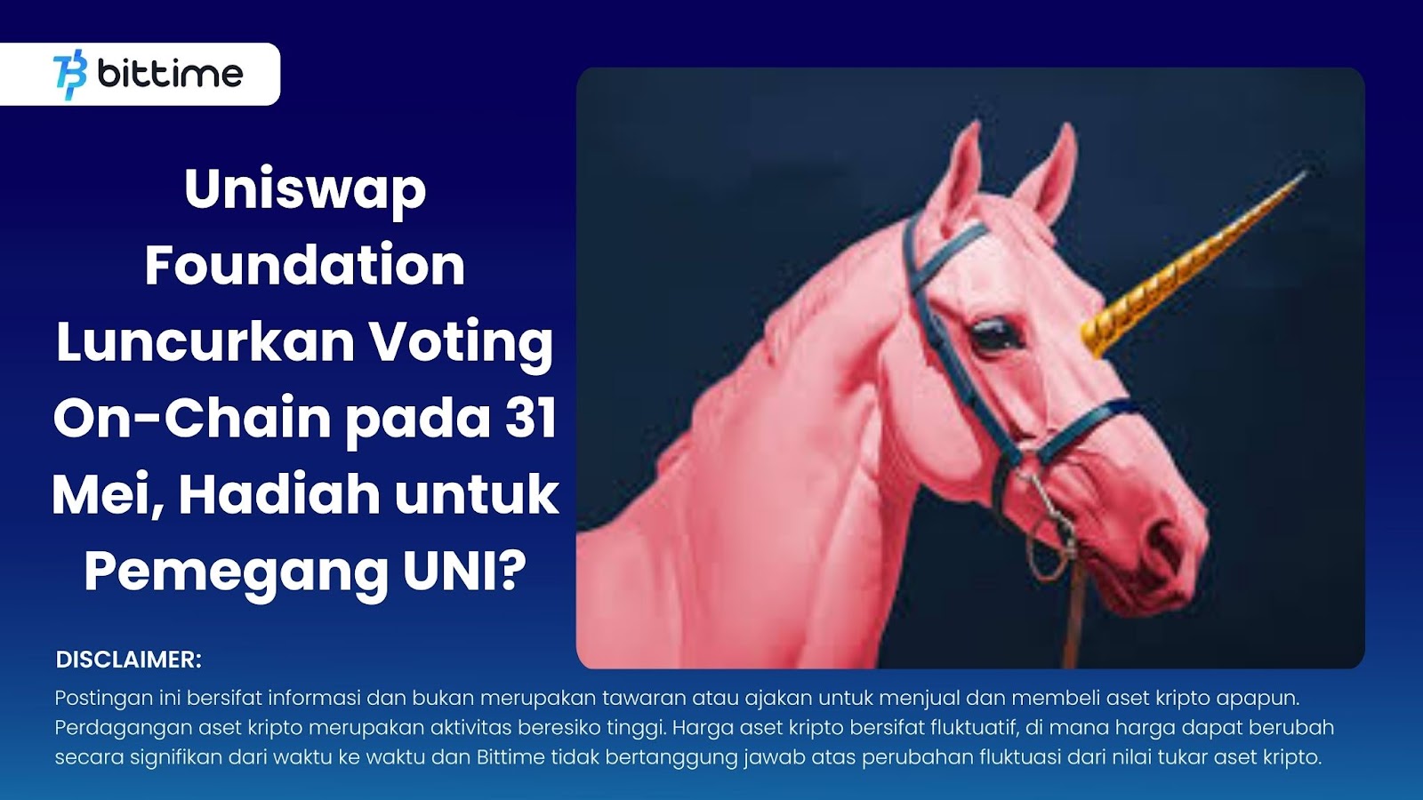 Uniswap Foundation Launches On-Chain Voting on May 31, Prizes for UNI ...