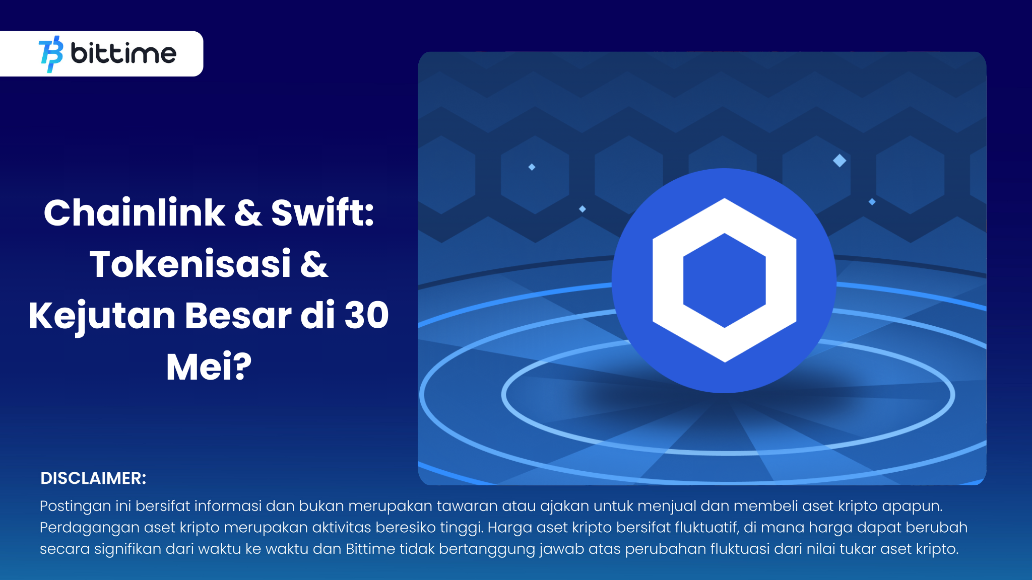 Chainlink & Swift: Tokenization & Big Surprise on May 30? – Bittime