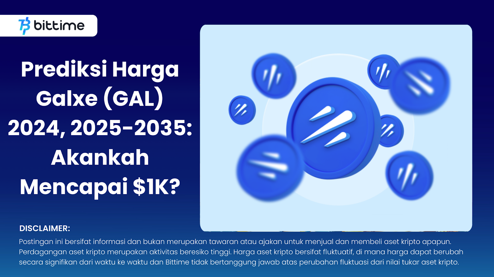Galxe (GAL) Price Prediction 2024, 2025-2035: Will it Hit $1K? – Bittime