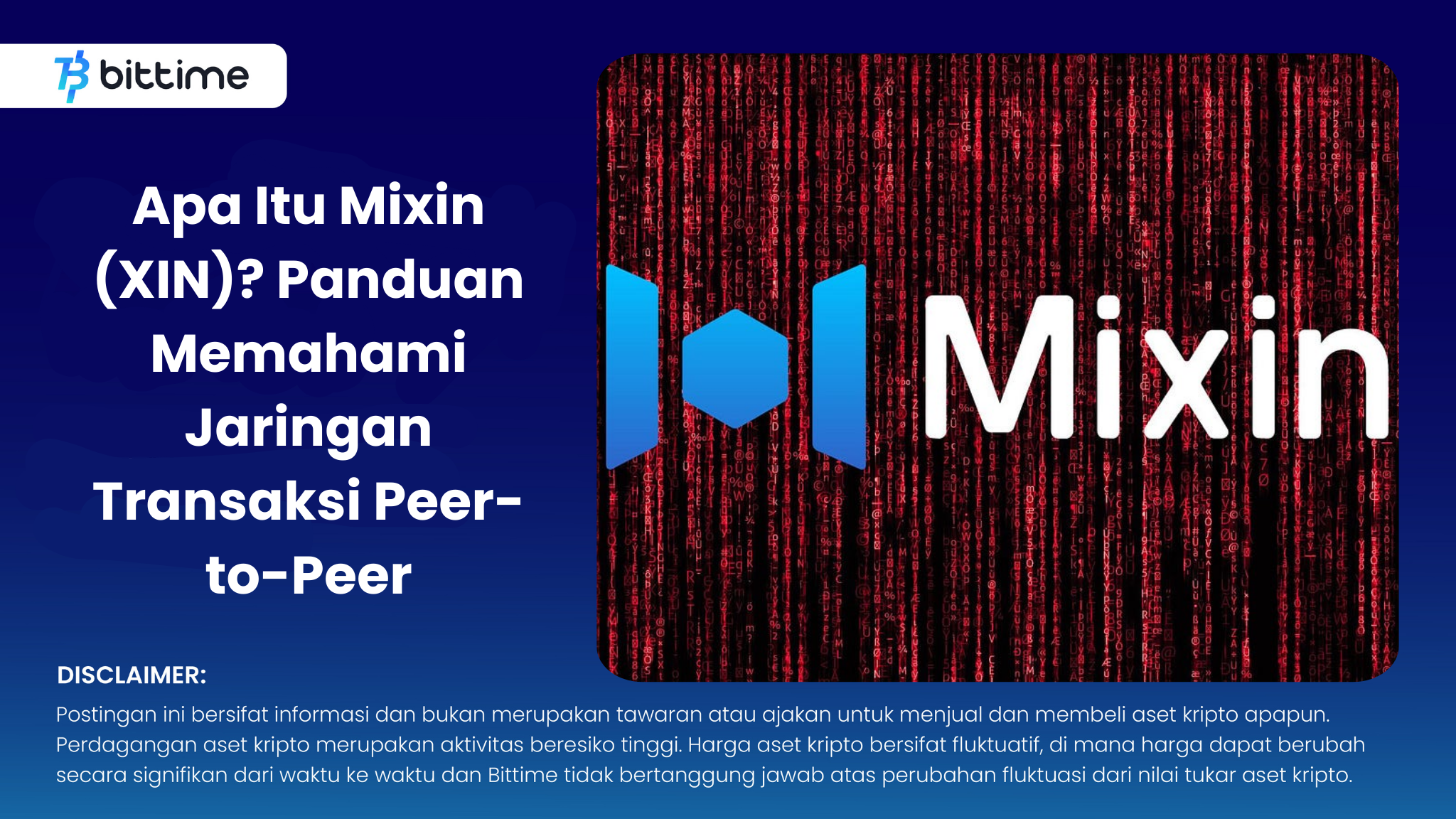 What is Mixin (XIN)? Guide to Understanding Peer-to-Peer Transaction Networks – Bittime