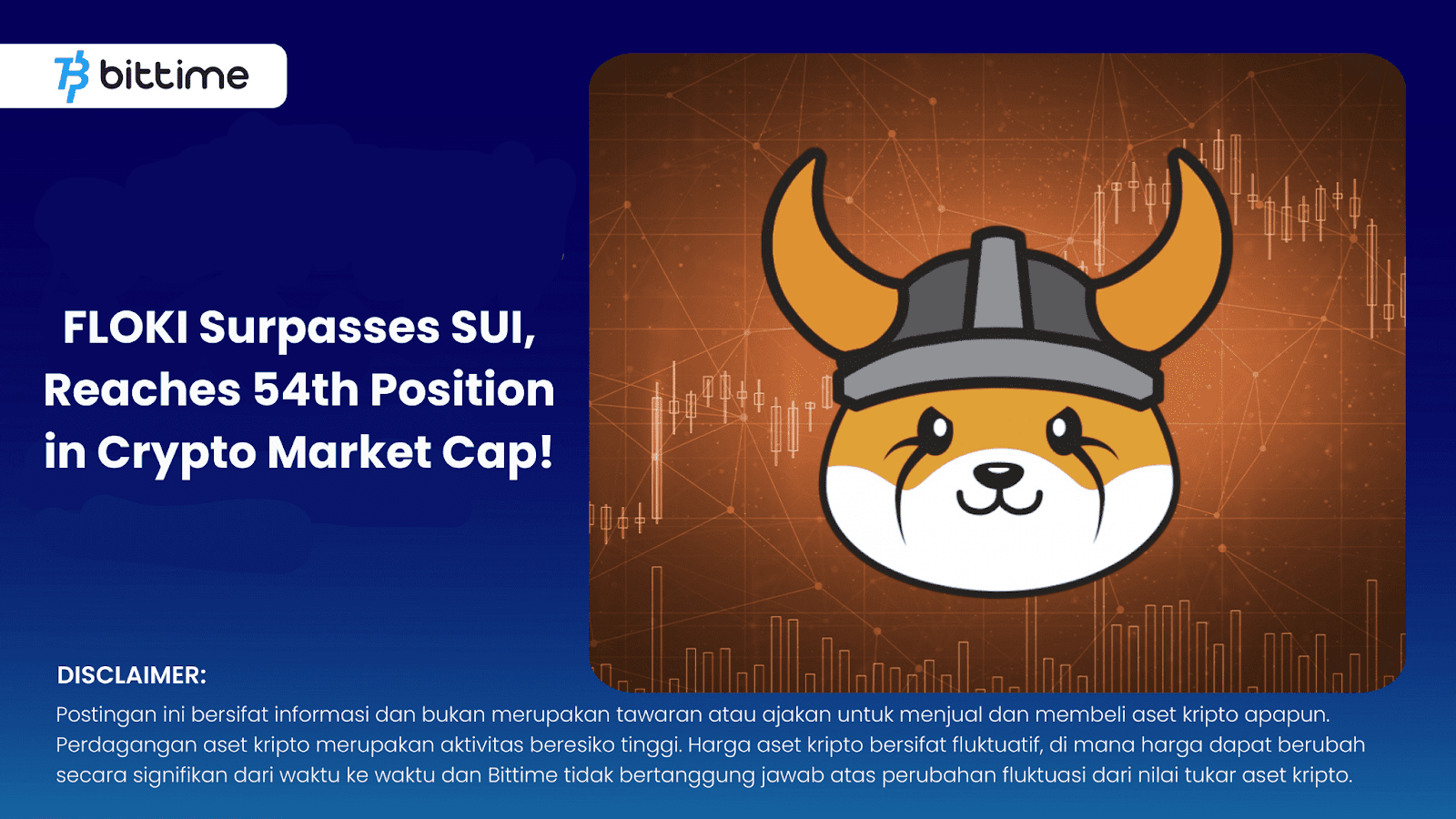 FLOKI Surpasses SUI, Reaches 54th Position in Crypto Market Cap! – Bittime