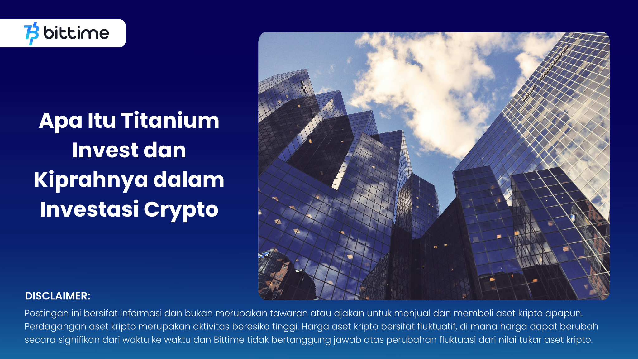 What is Titanium Invest and its role in Crypto Investment – Bittime