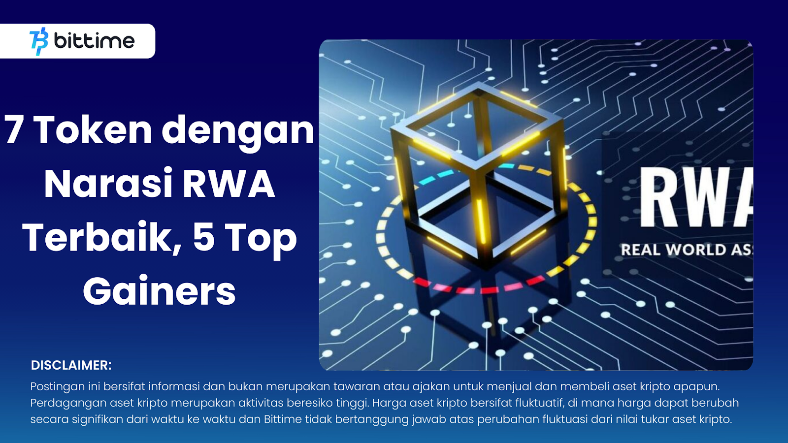 7 Tokens with the Best RWA Narrative, 5 Top Gainers – Bittime