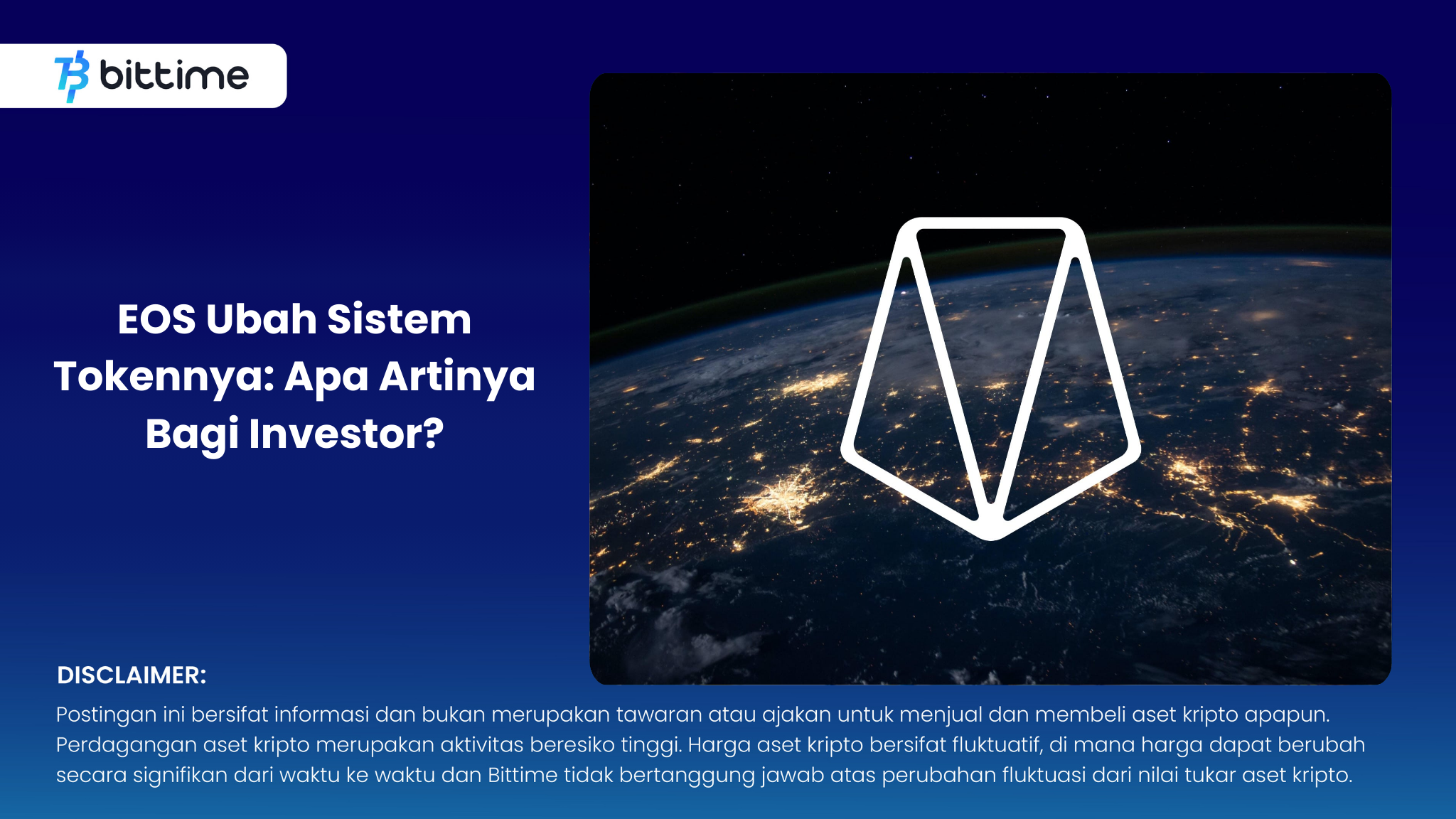 EOS Changes Its Token System: What Does It Mean For Investors? – Bittime