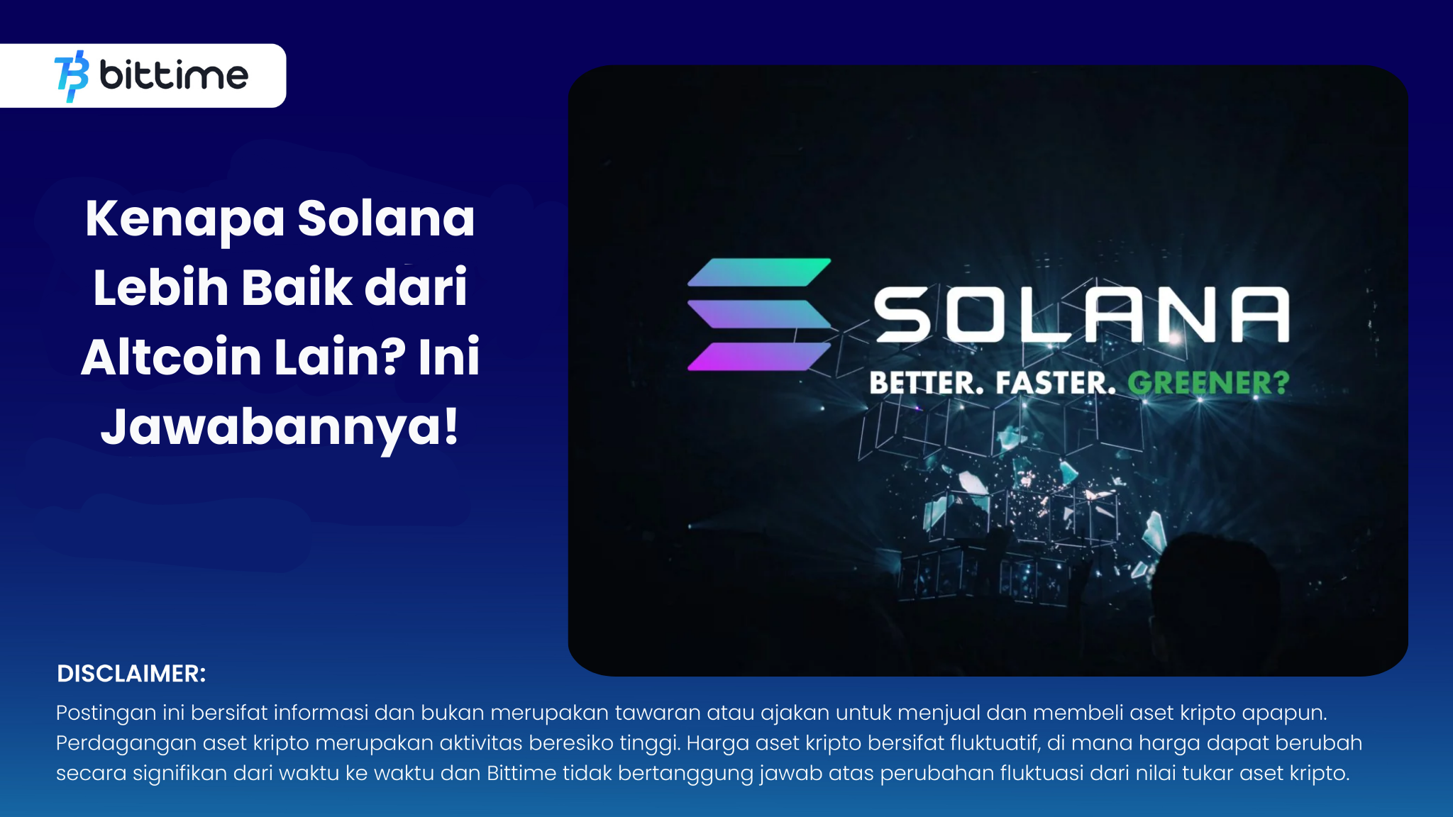 Why is Solana Better than Other Altcoins? This is the answer! – Bittime